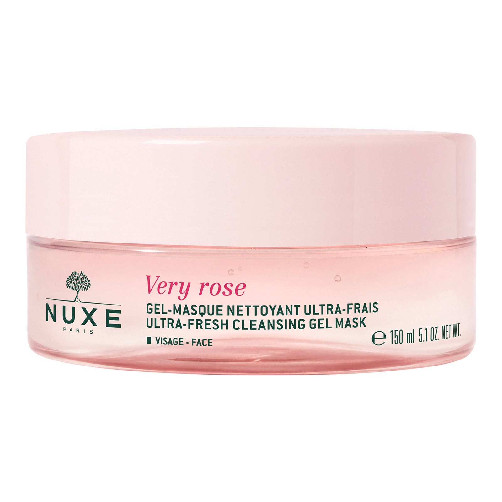 NUXE Very Rose Ultra-fresh Cleansing Gel Mask 150ml | LOOKFANTASTIC