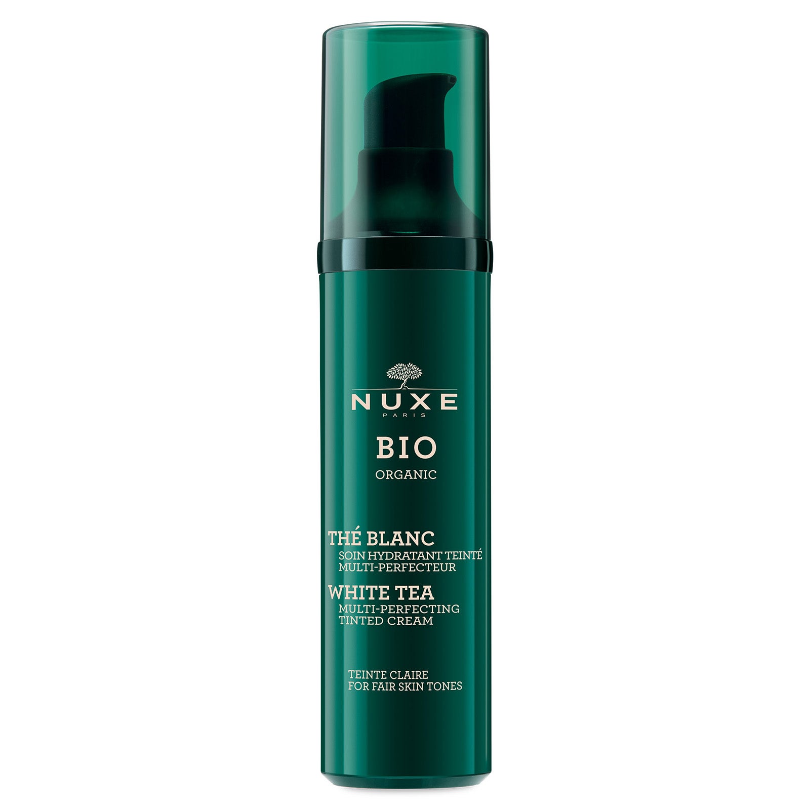 NUXE White Tea Multi-Perfecting Tinted Cream - Fair Skin Tones 50ml ...