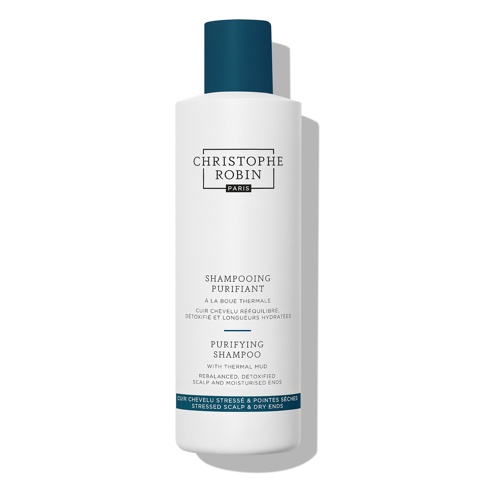 Christophe Robin Purifying Shampoo with Thermal Mud 250ml | LOOKFANTASTIC