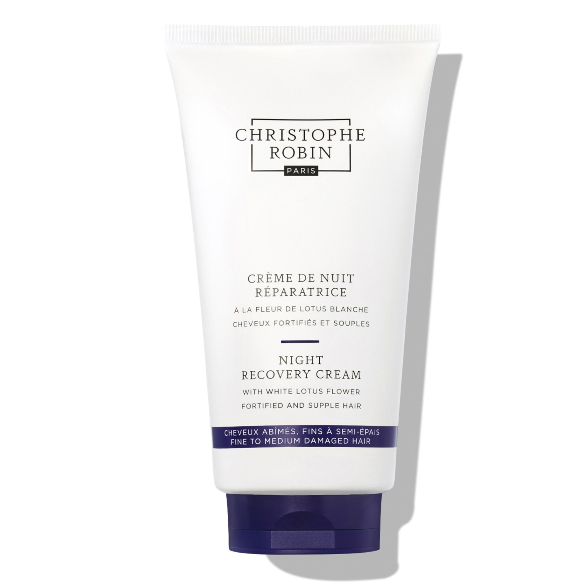 Night Recovery Cream with White Lotus Flower | Christophe Robin