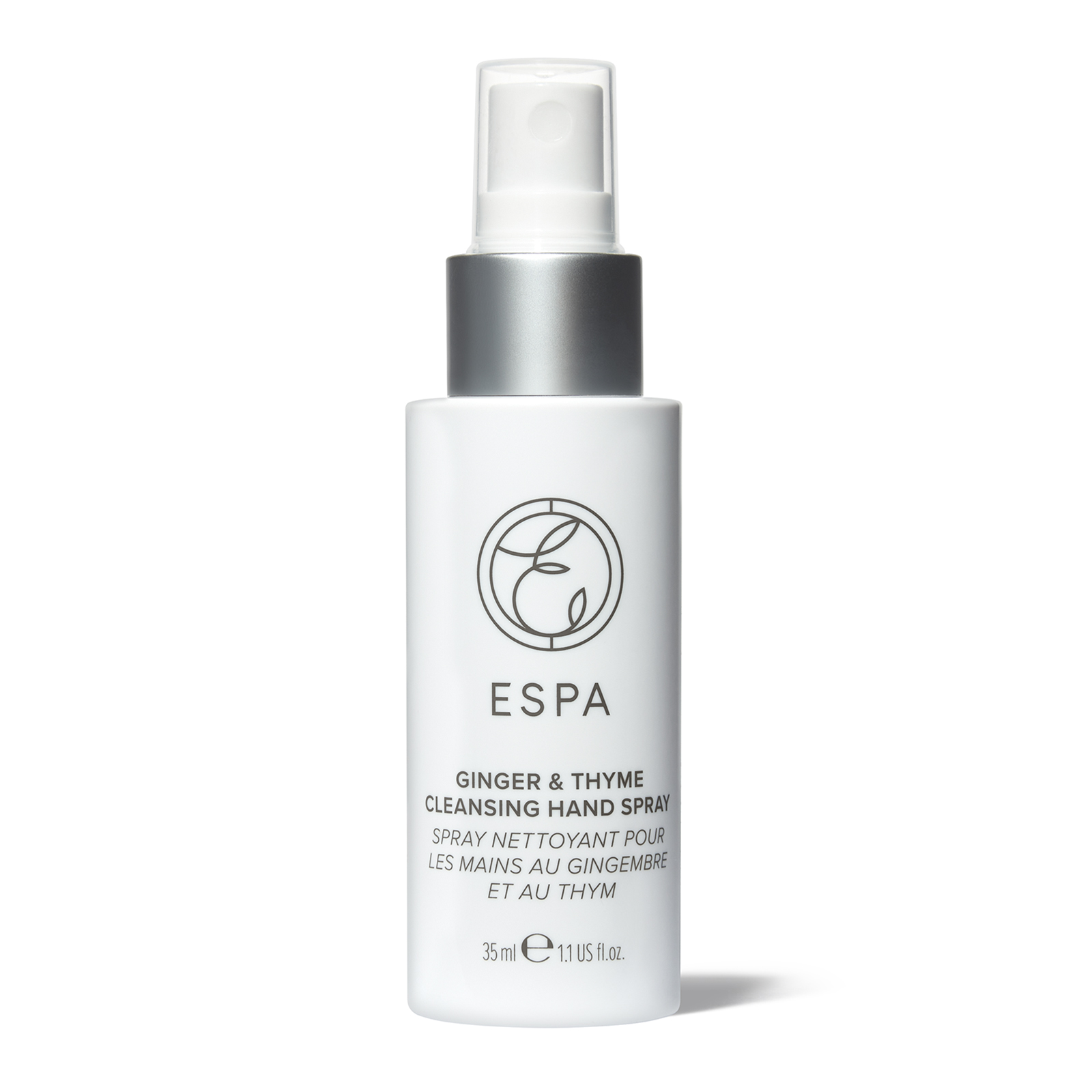 ESPA Essentials Cleansing Hand Spray: Ginger & Thyme 40ml | LOOKFANTASTIC