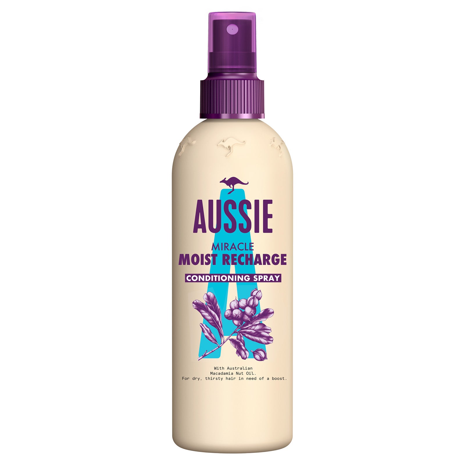 Aussie Miracle Moist Recharge Leave-in Conditioner Spray 250ml ...