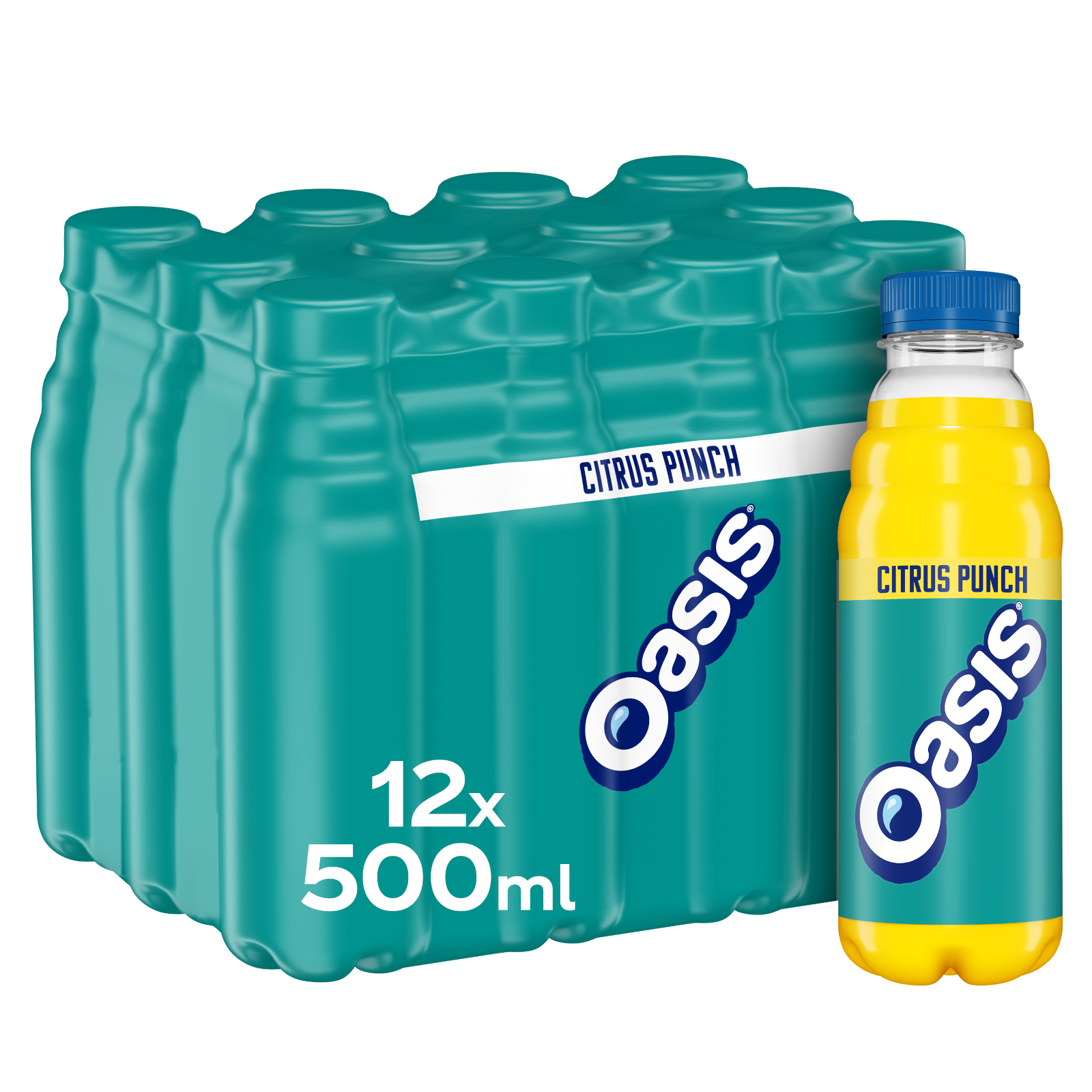 Oasis Citrus Punch 12 x 500ml Bottles | Your Coca Cola UK | Your Coca ...
