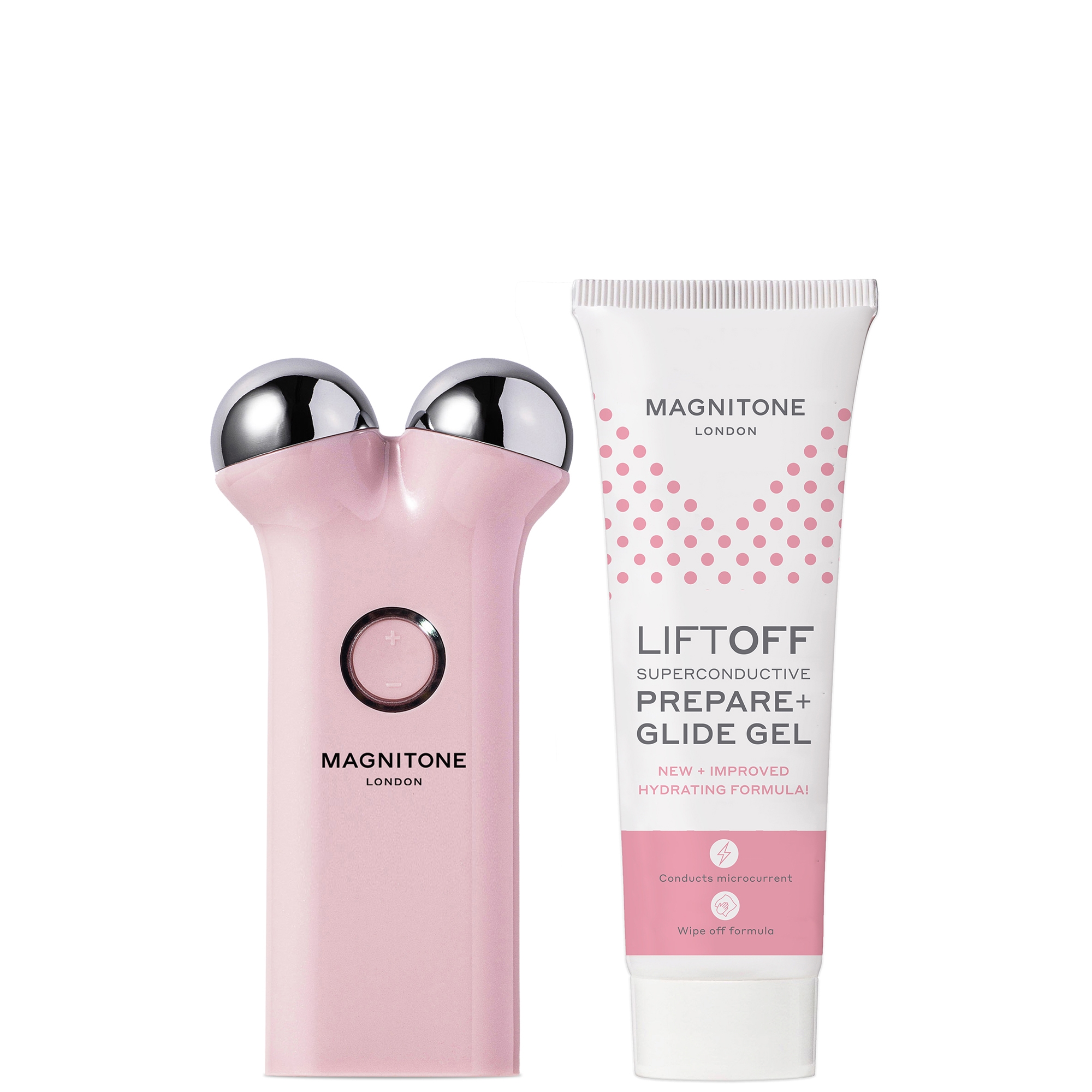 MAGNITONE LiftOff Microcurrent Facial Lifting and Toning Device – Pink ...