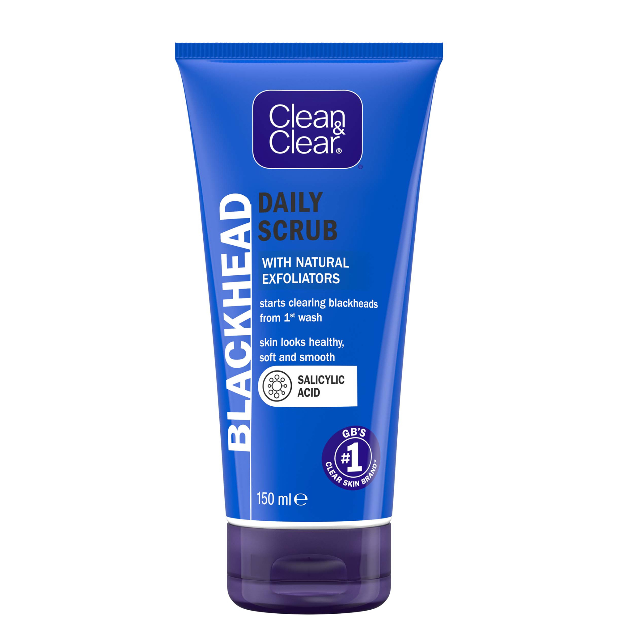 Clean & Clear Blackhead Clearing Scrub 150ml | LOOKFANTASTIC