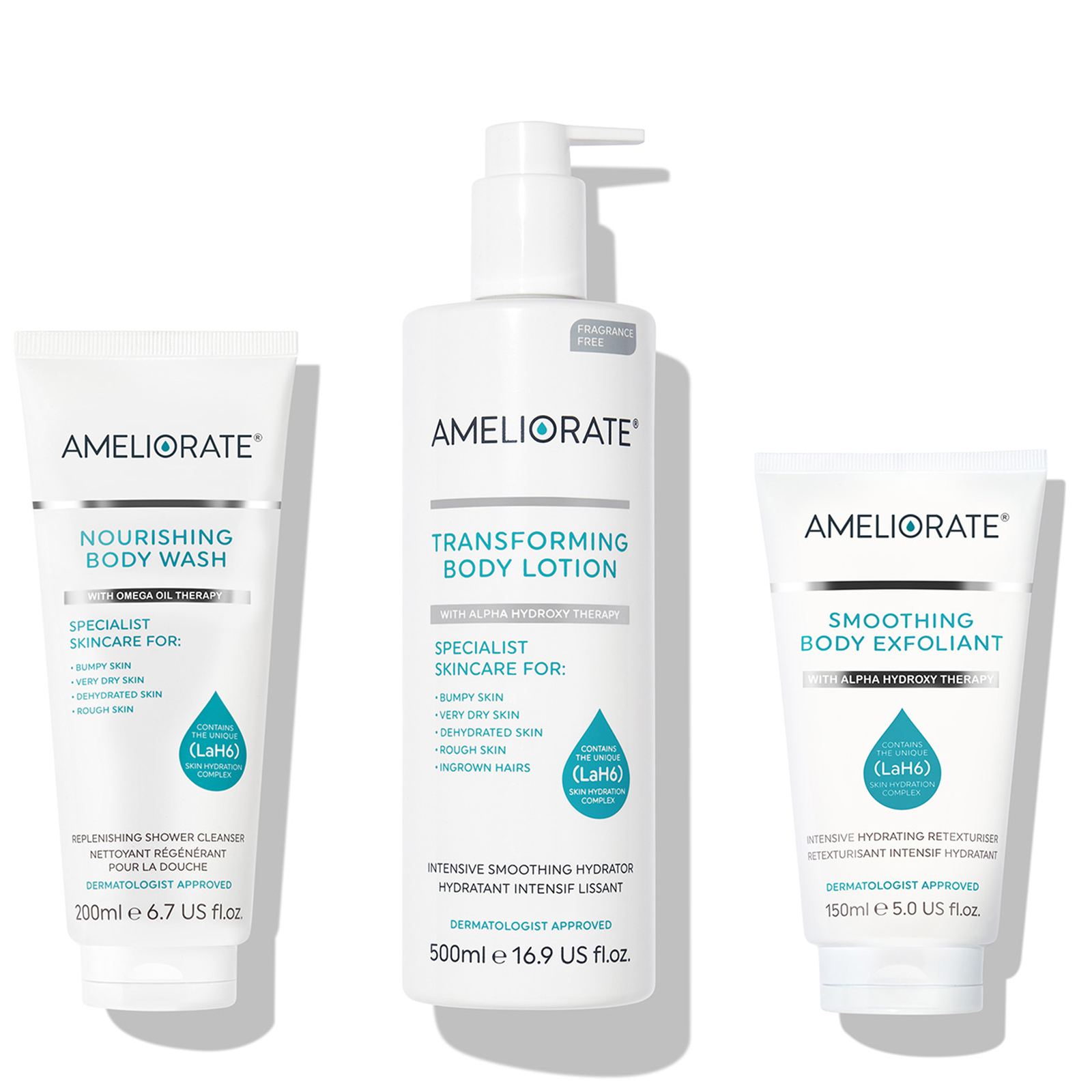 AMELIORATE Smooth Skin Supersize Bundle (New Packaging) | Dermstore