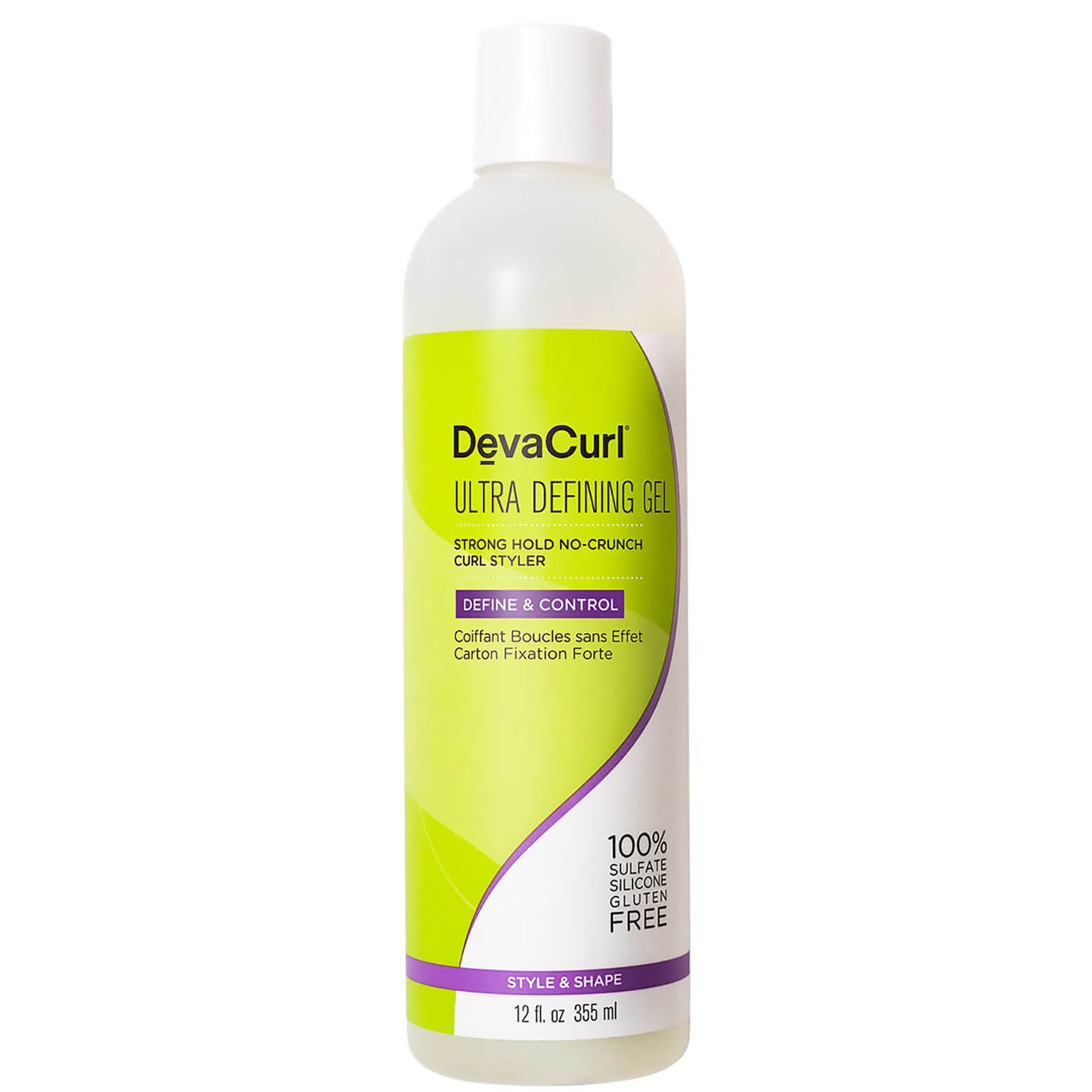 DevaCurl Ultra Defining Gel - Strong Hold No-Crunch Curl Styler 355ml ...