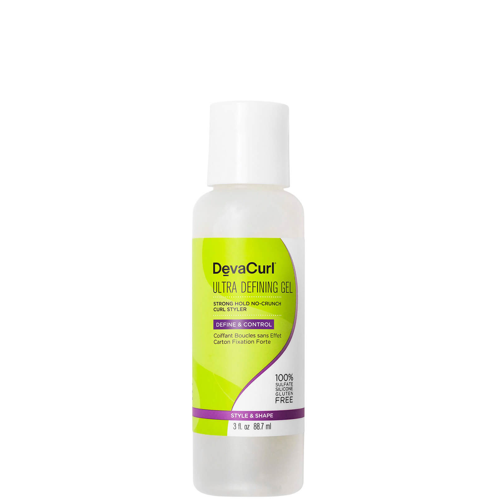 DevaCurl Ultra Defining Gel - Strong Hold No-Crunch Curl Styler 88ml ...