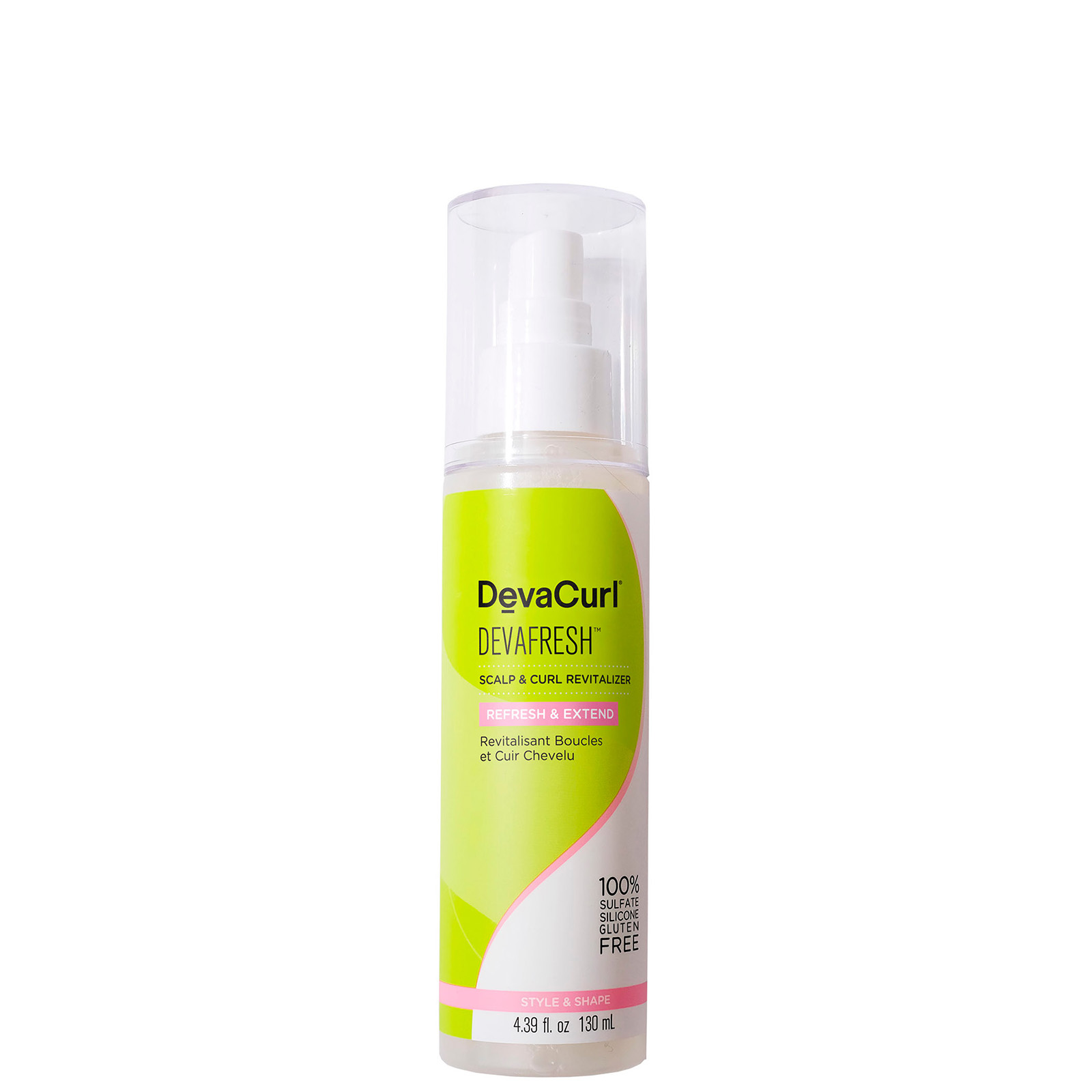 DevaCurl DevaFresh - Scalp and Curl Revitaliser 130ml | LOOKFANTASTIC
