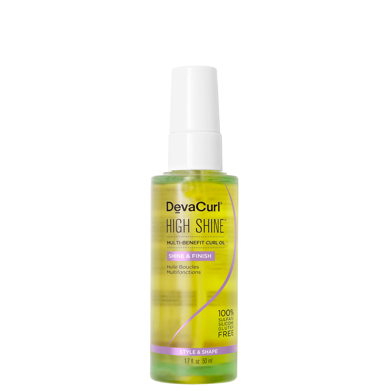 DevaCurl High Shine - Multi-Benefit Curl Oil 50ml | LOOKFANTASTIC