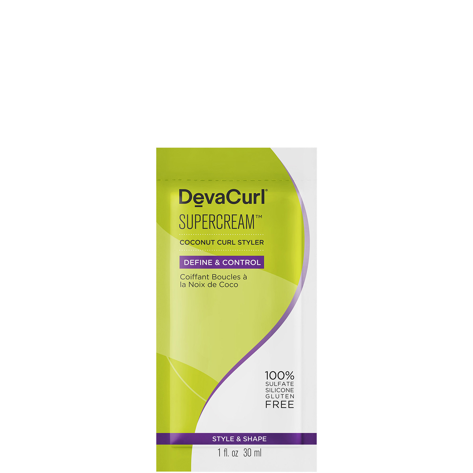 DevaCurl SuperCream - Coconut Curl Styler 28ml | LOOKFANTASTIC