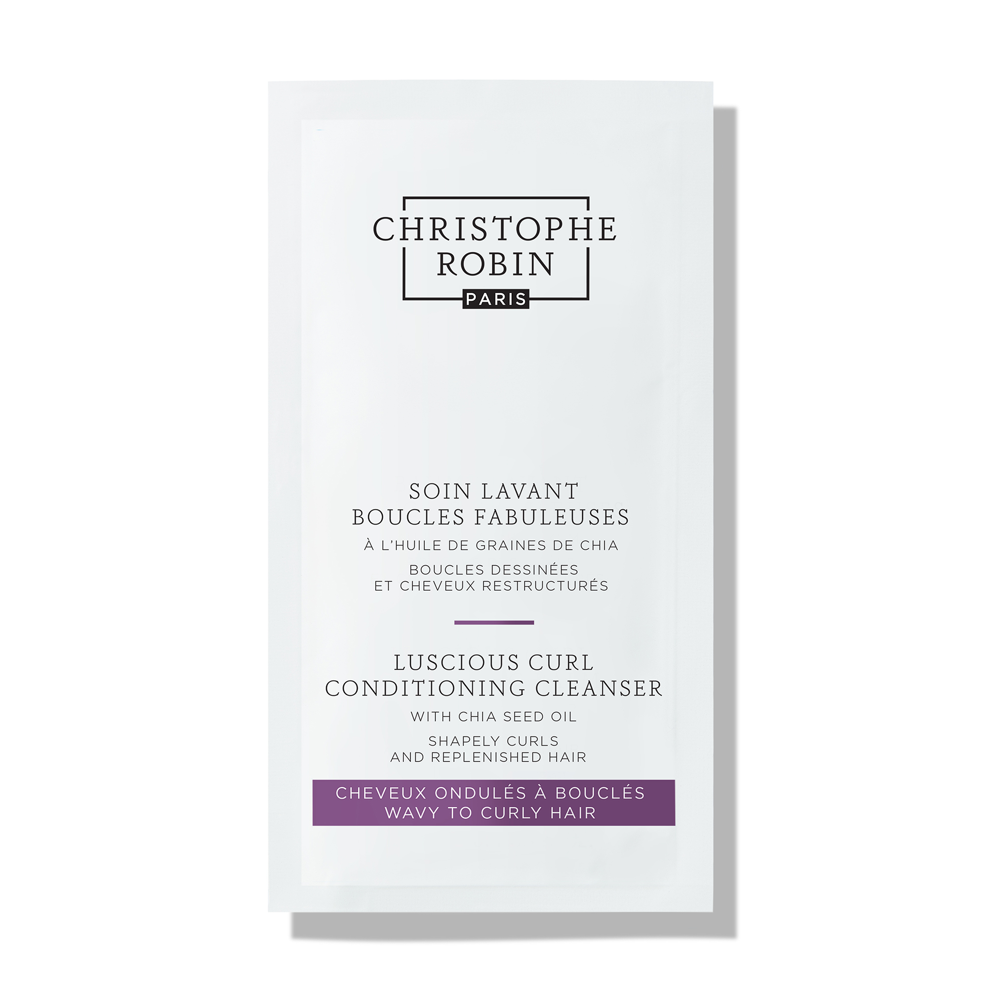 Christophe Robin New Luscious Curl Shampoo Cleanser 12 ml | LOOKFANTASTIC