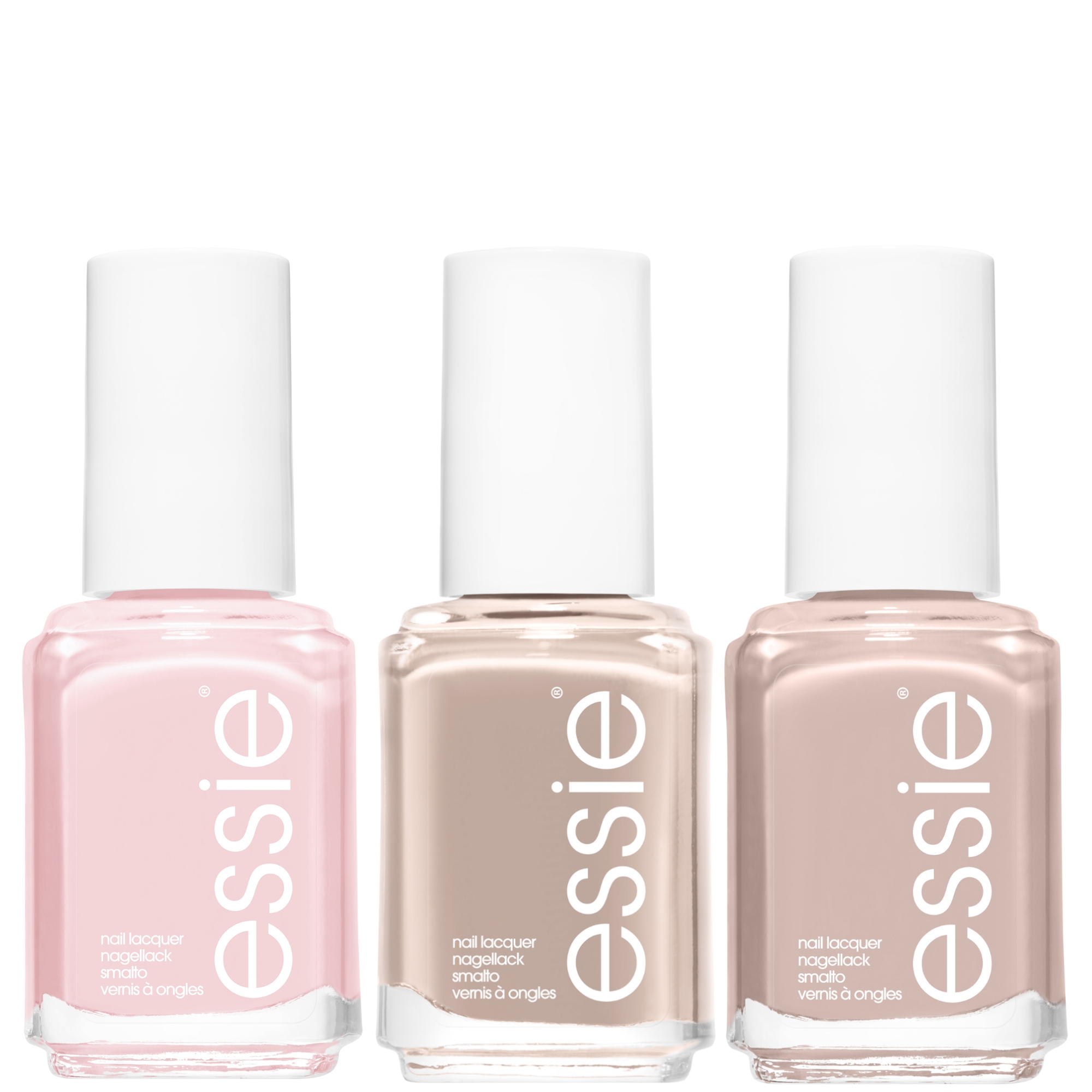 essie Nude Nail Polish Trio Set | LOOKFANTASTIC