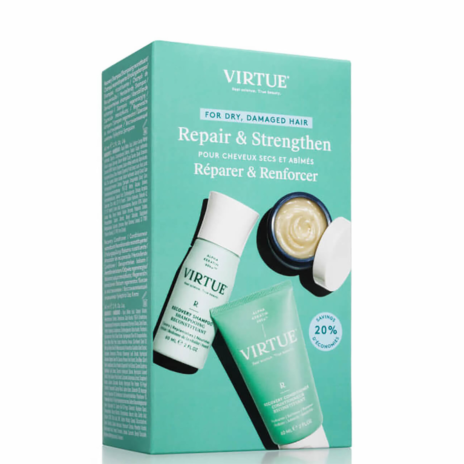 VIRTUE Recovery Discovery Kit (Worth $46.00) | Dermstore