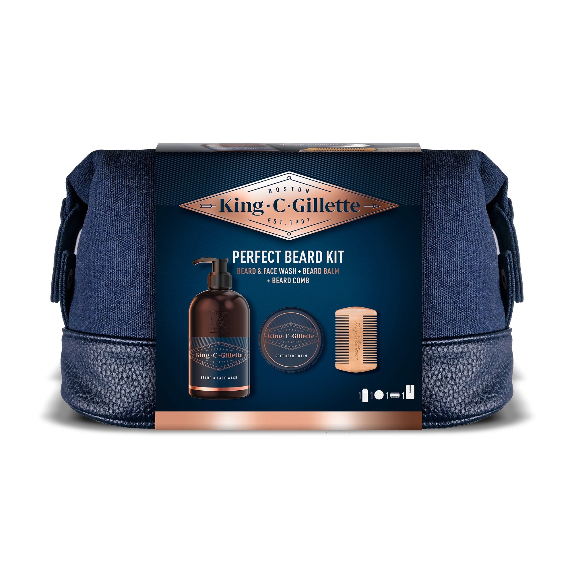 King C. Gillette Beard Essentials Bag for Men | Gillette UK