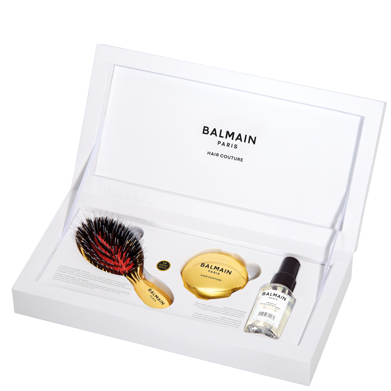 Balmain Golden Spa Brush Mini Set | LOOKFANTASTIC