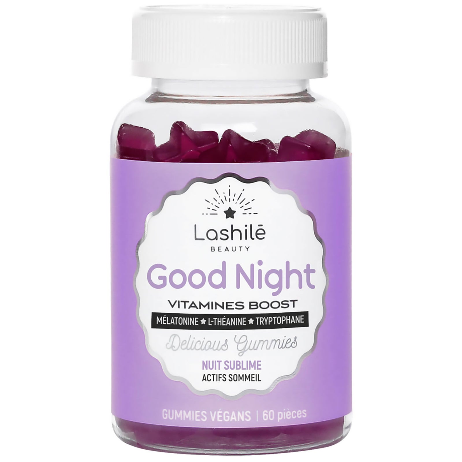 Boost vitaminé Good Night Lashilé, 60 gommes | LOOKFANTASTIC