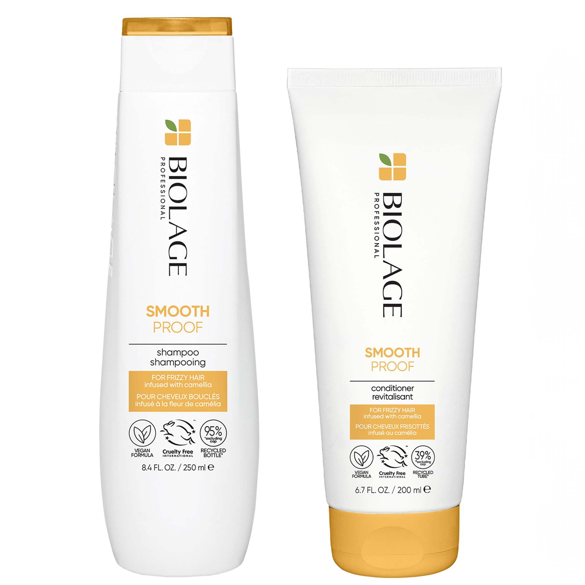Biolage SmoothProof Shampoo (250ml) and Conditioner (200ml) Duo Set for ...