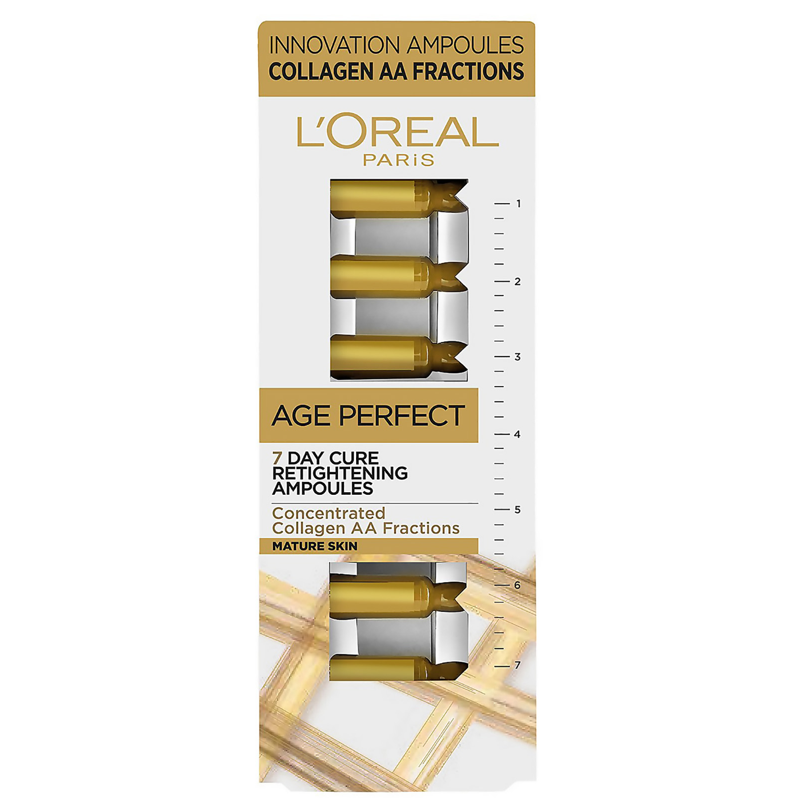L'Oréal Paris Age Perfect Retightening Collagen Ampoules 7g | LOOKFANTASTIC