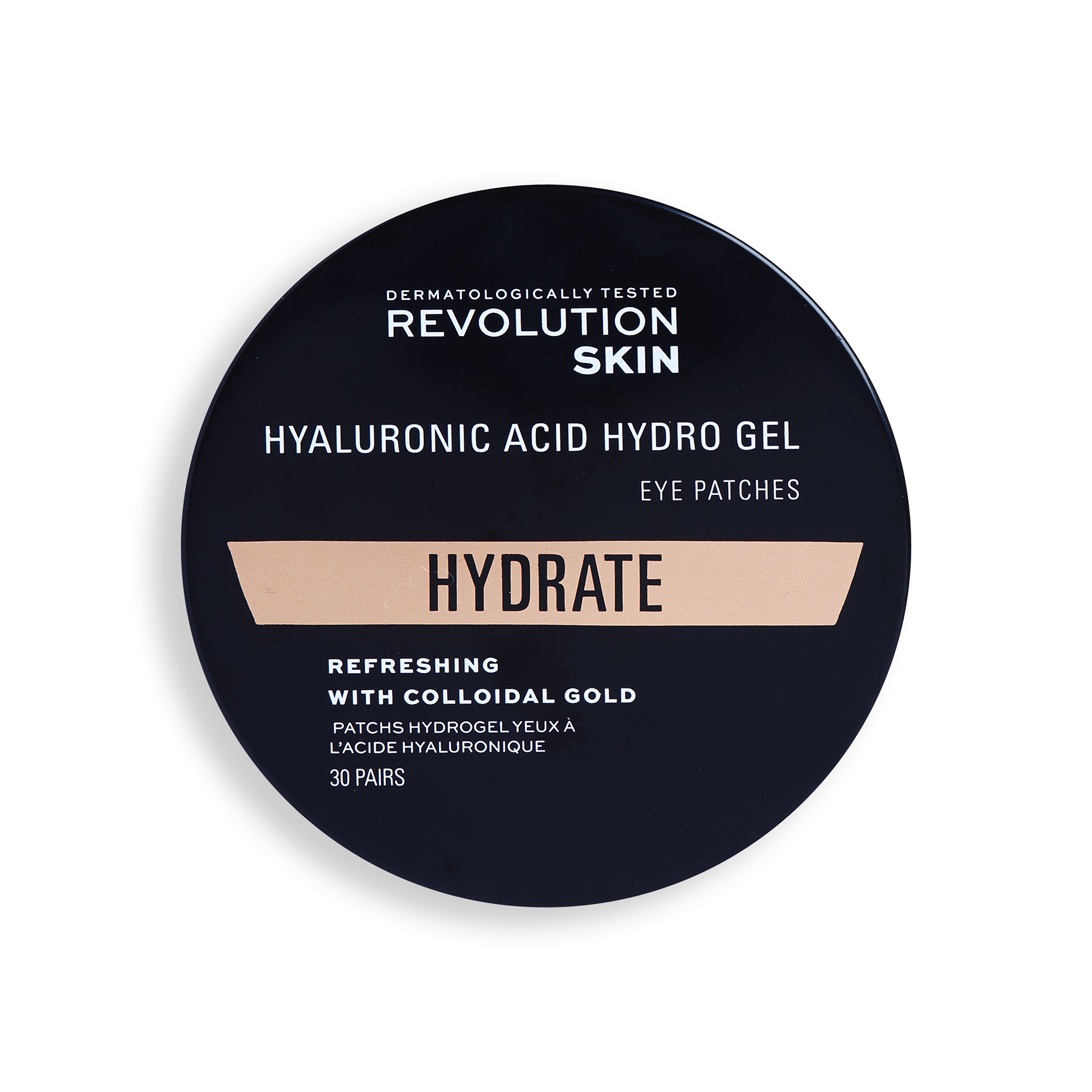 Revolution Skincare Gold Eye Hydrogel Hydrating Eye Patches with ...