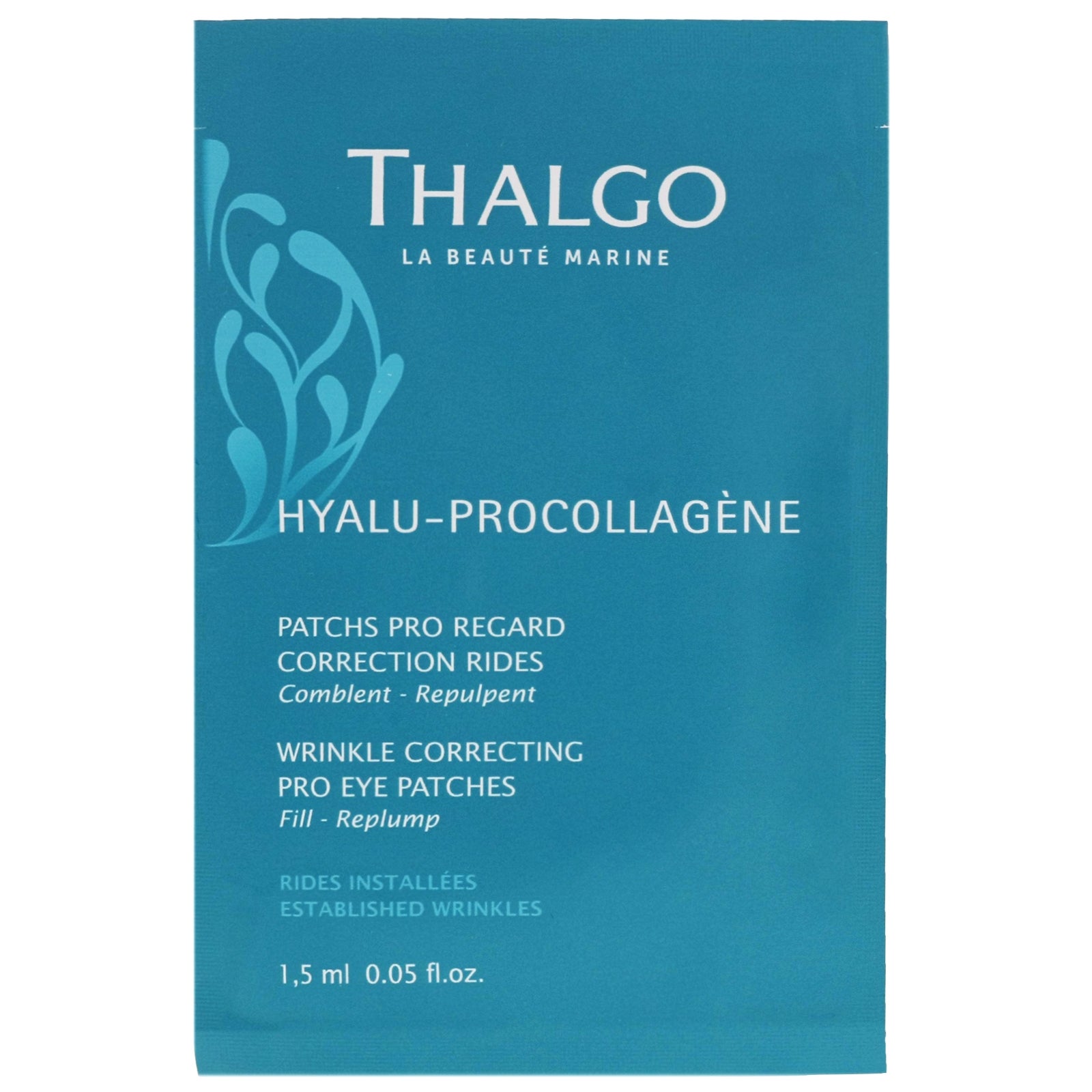 Thalgo Hyalu-Procollagen Wrinkle Correcting Eye Pro Patches 8 Sachets ...