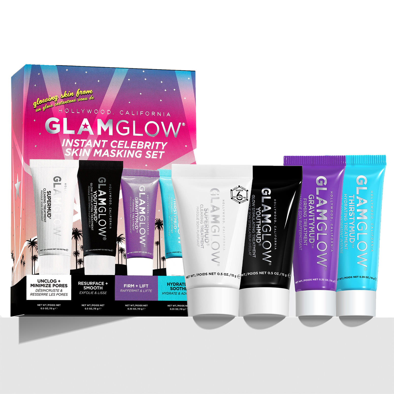 GLAMGLOW Instant Mask Kit | LOOKFANTASTIC