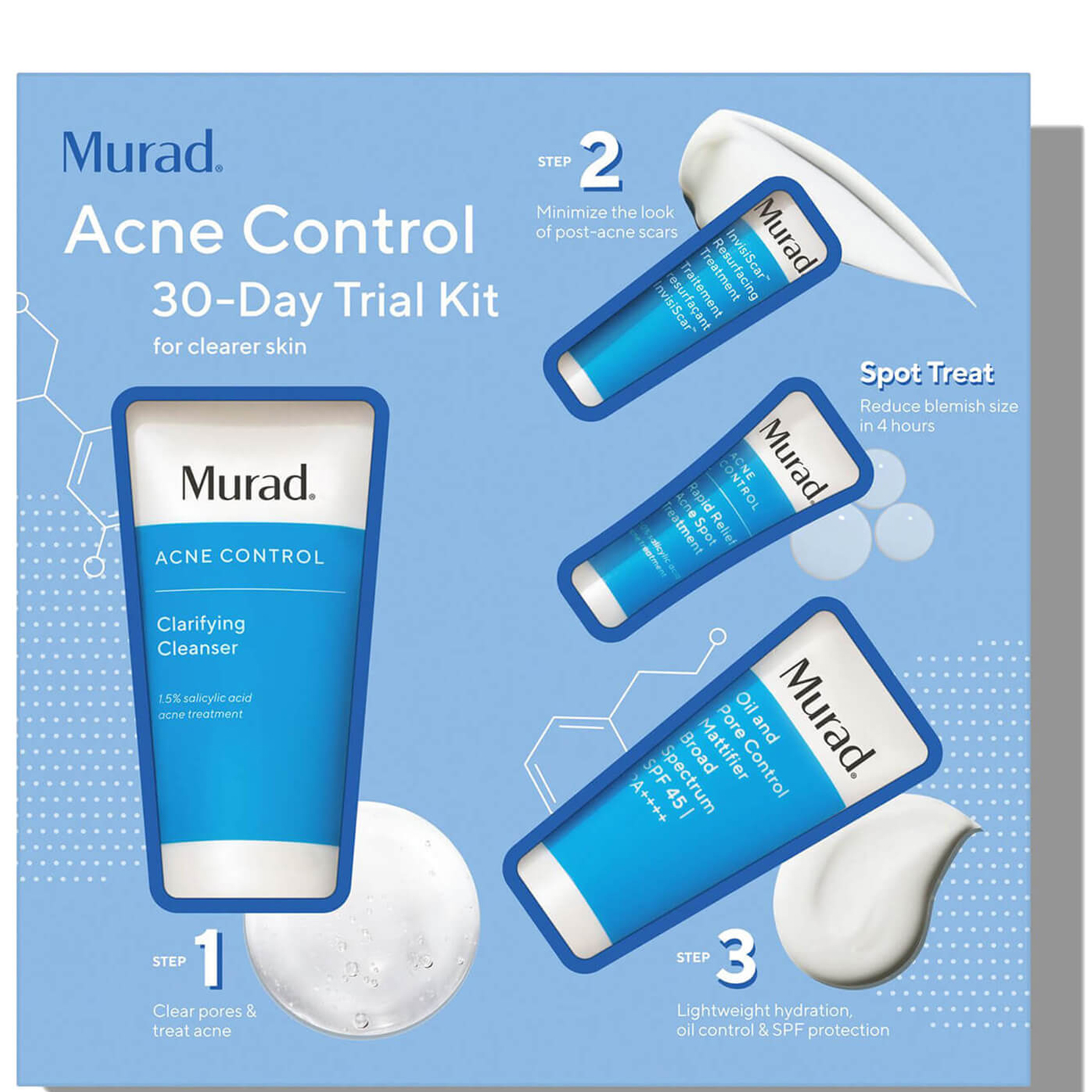 Murad Acne Control 30 Day Trial Kit | Cult Beauty