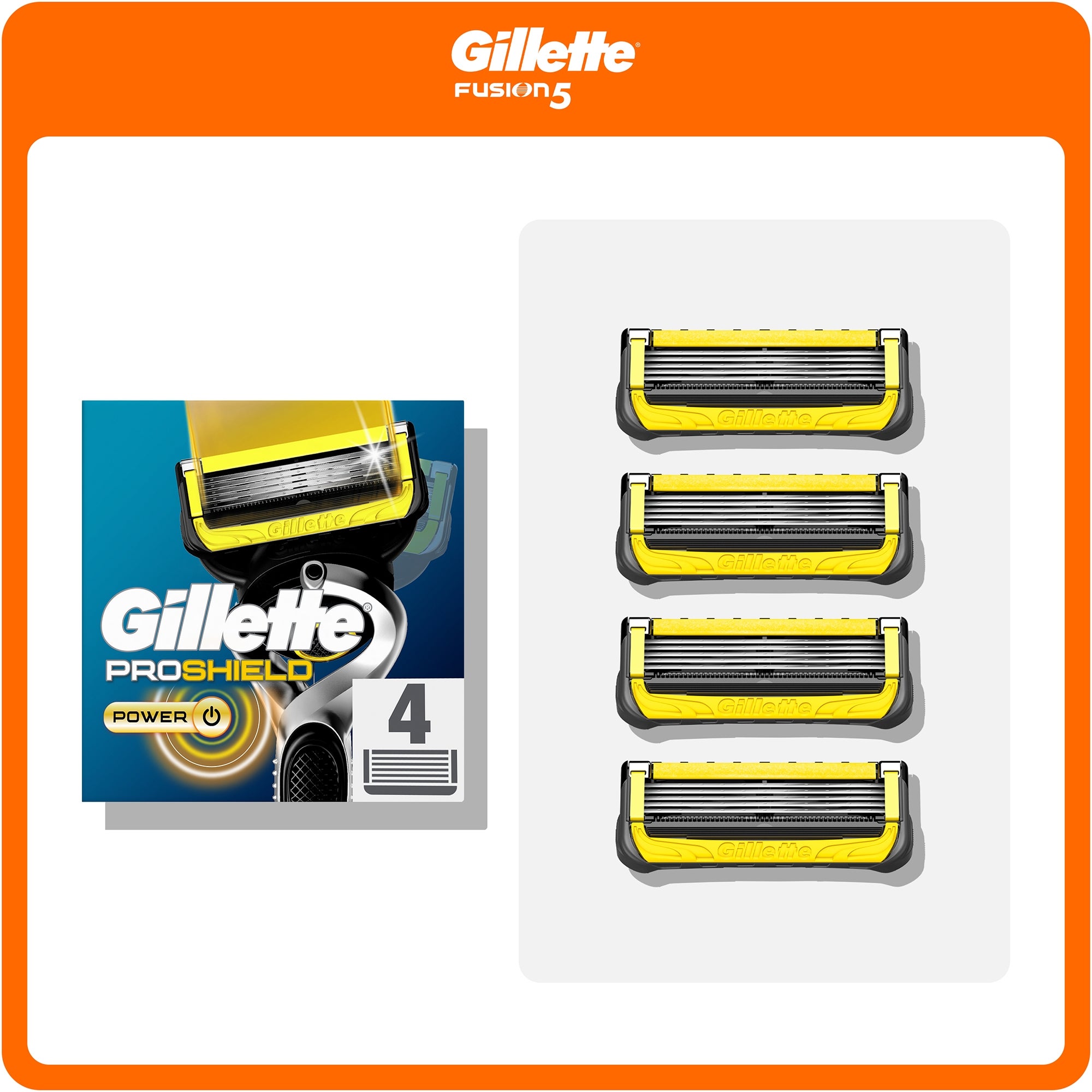 ProShield Power Razor Blades: Unbeatable Comfort | Gillette UK
