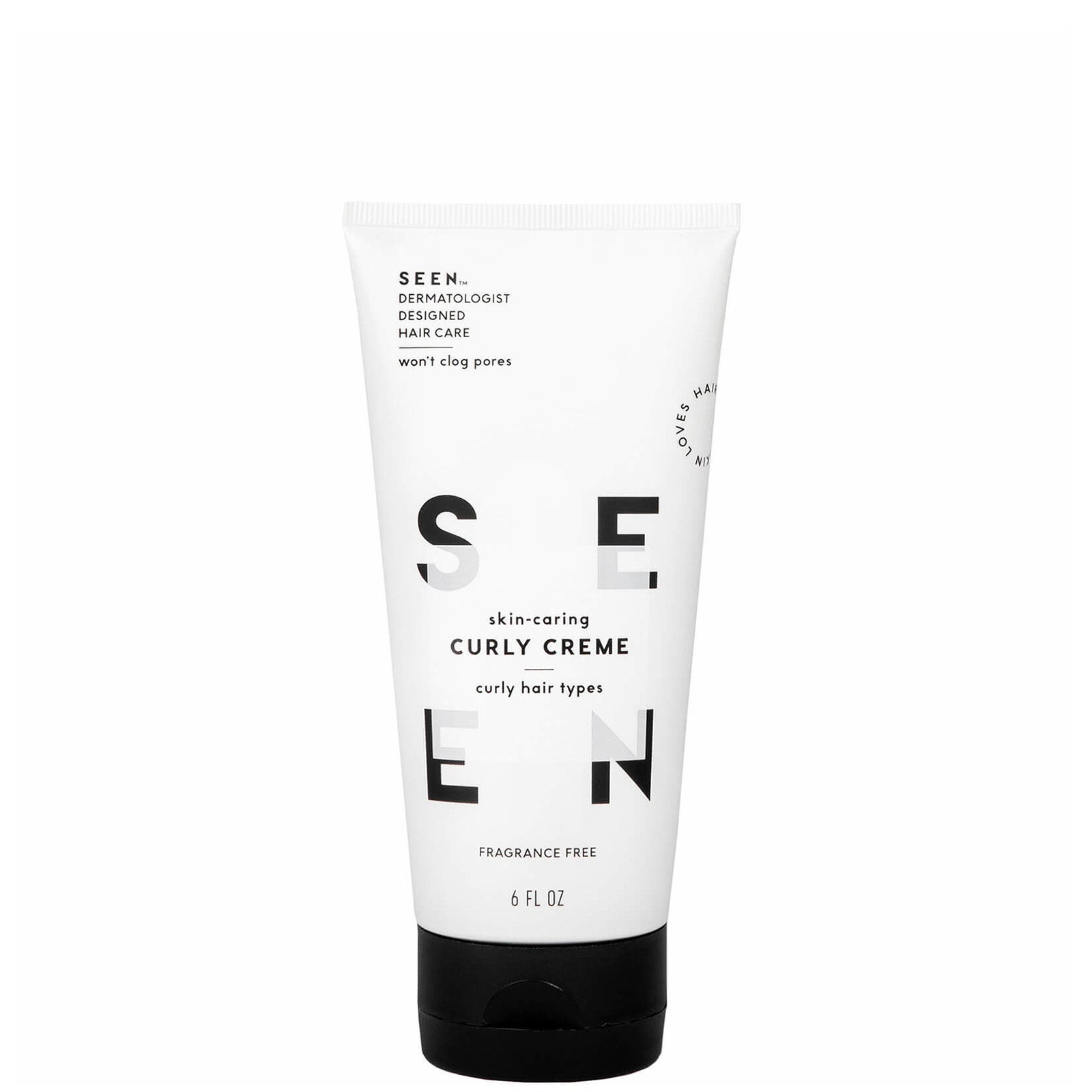 SEEN Fragrance Free Curly Crème 6 fl. oz | LOOKFANTASTIC