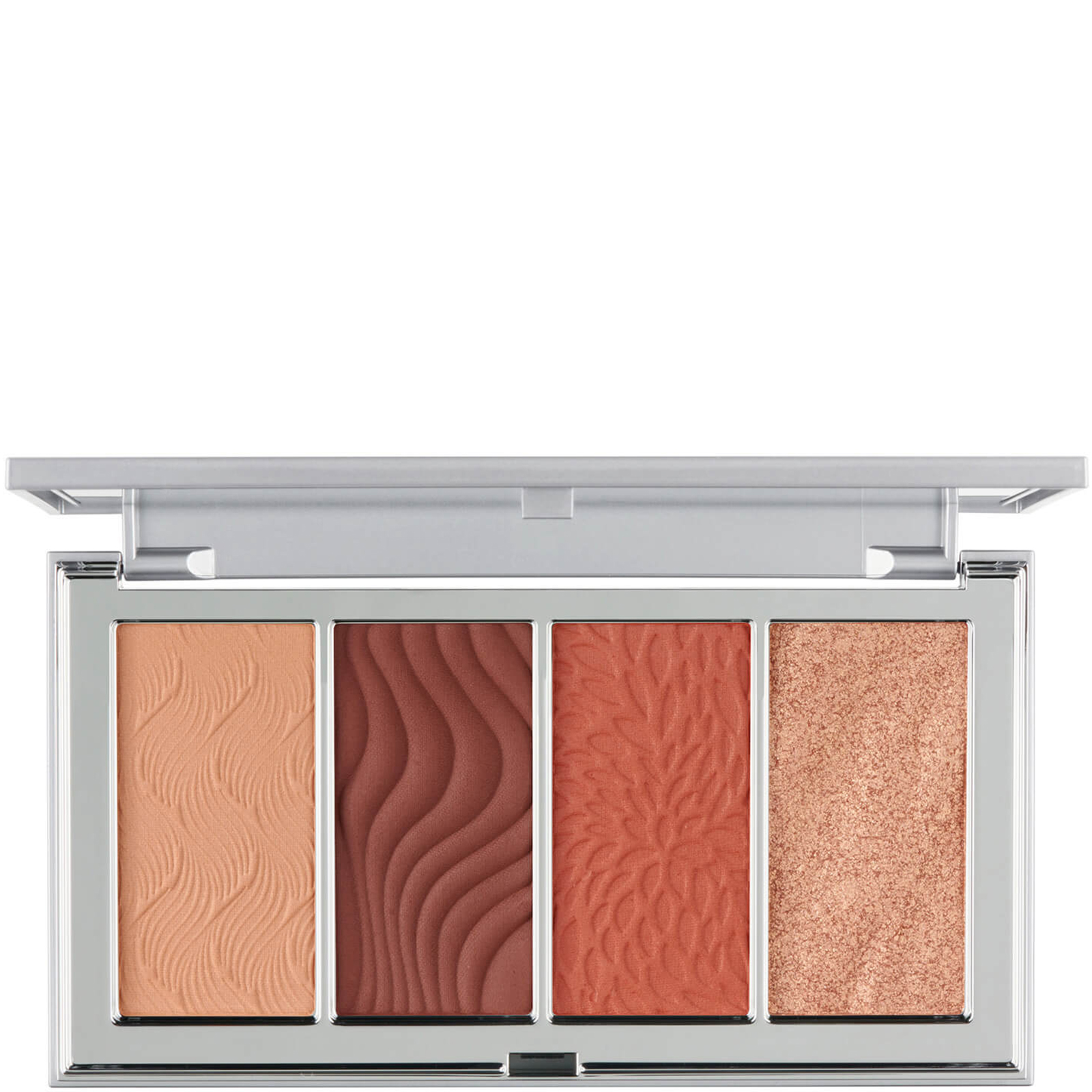 PÜR 4 in 1 Skin Perfecting Powders Palette - Dark Deep 15g | LOOKFANTASTIC