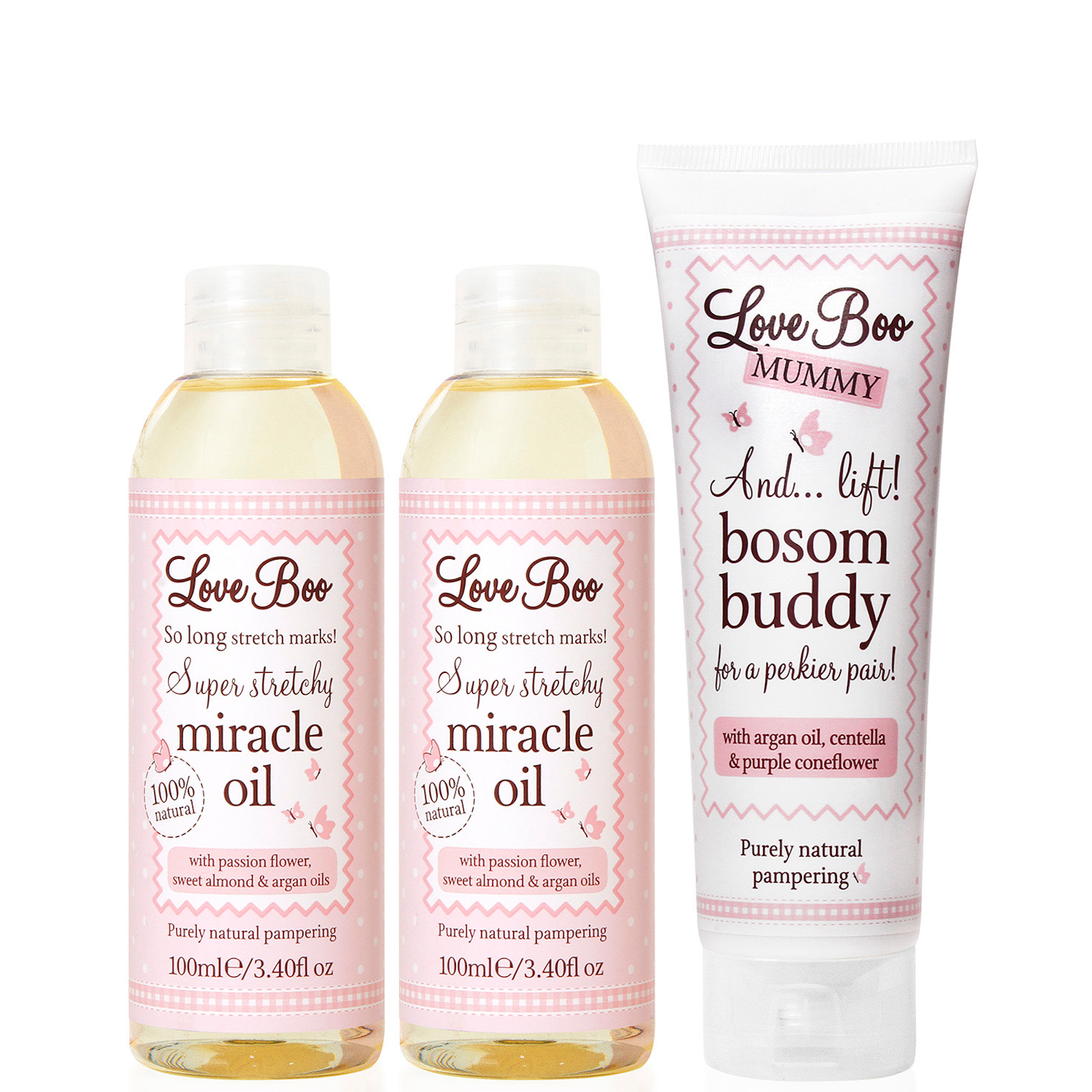 Love Boo Exclusive Miracle Oil Set (Worth £51.97) | LOOKFANTASTIC