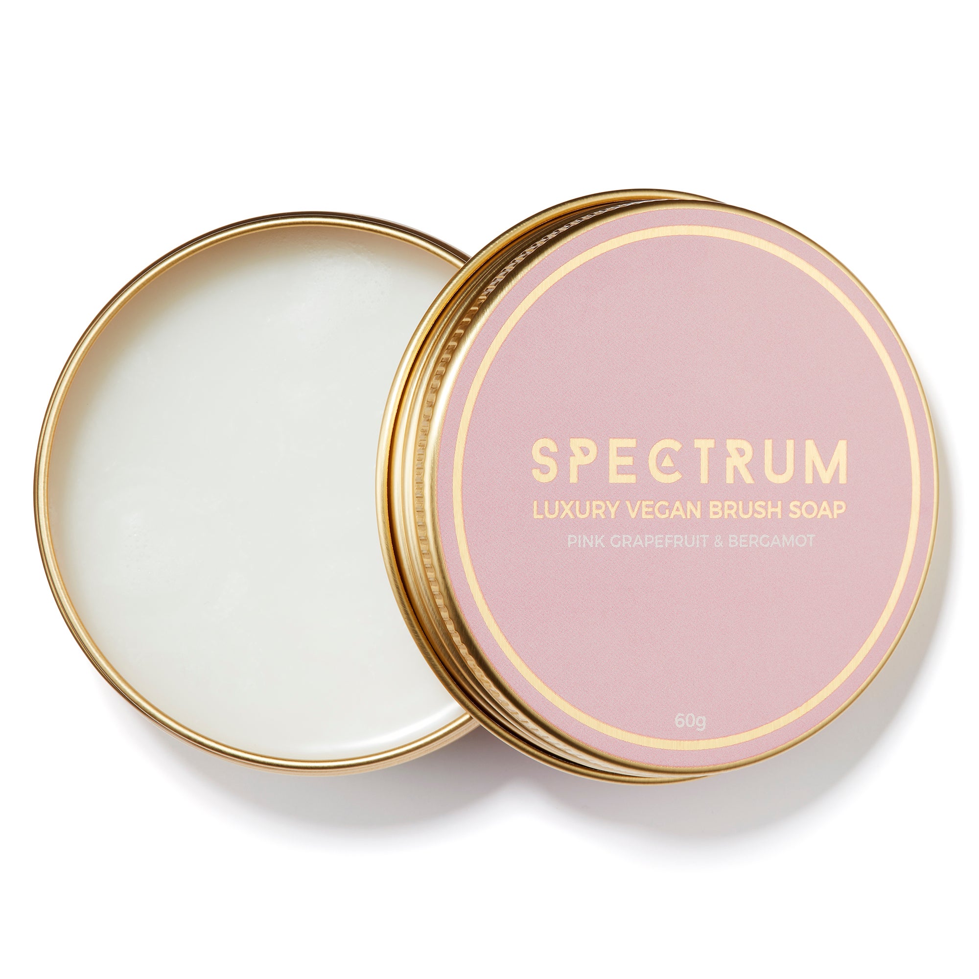 Spectrum Collections Bergamot and Grapefruit Brush Soap 60g | LOOKFANTASTIC