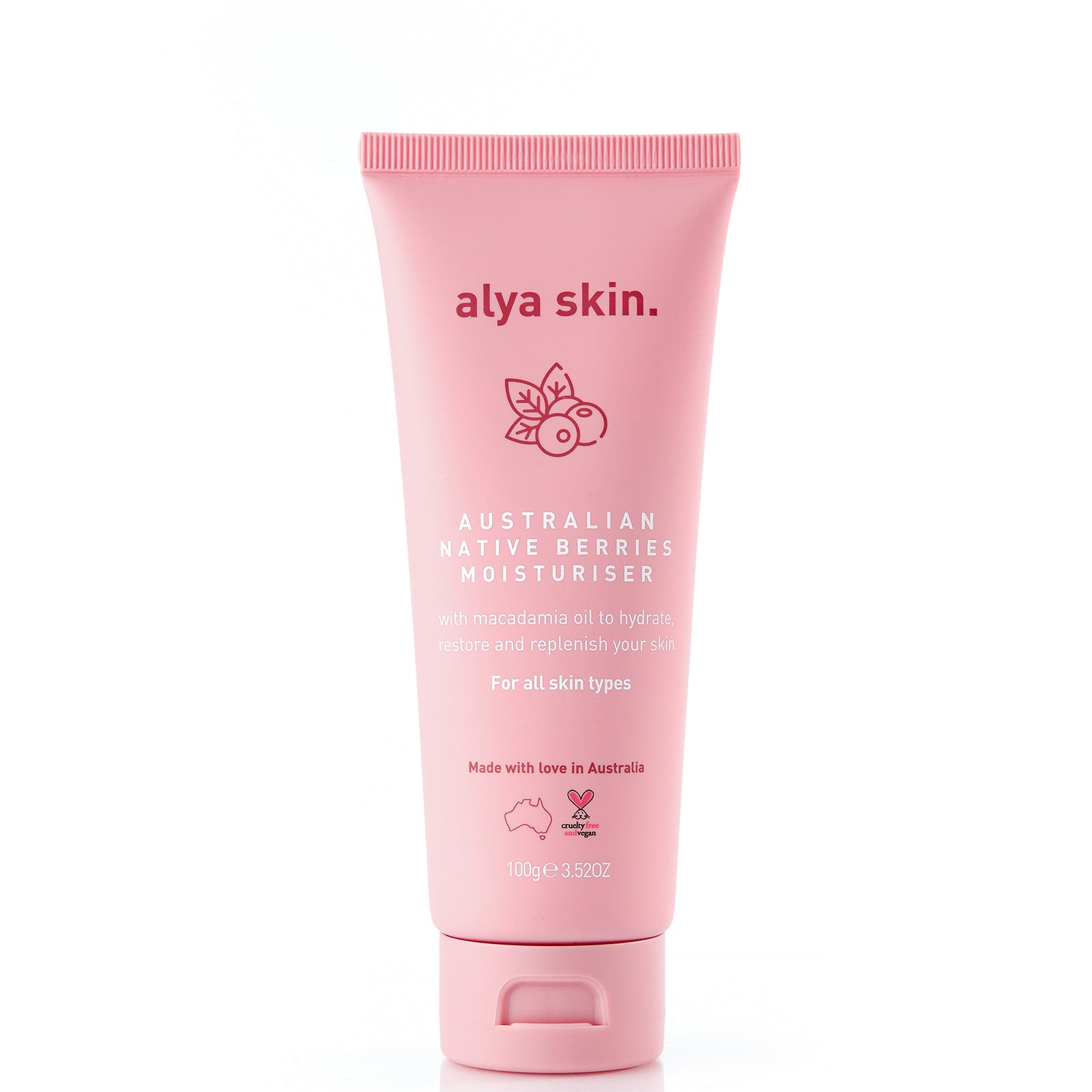 Alya Skin Australian Native Berries Moisturiser 100g | LOOKFANTASTIC