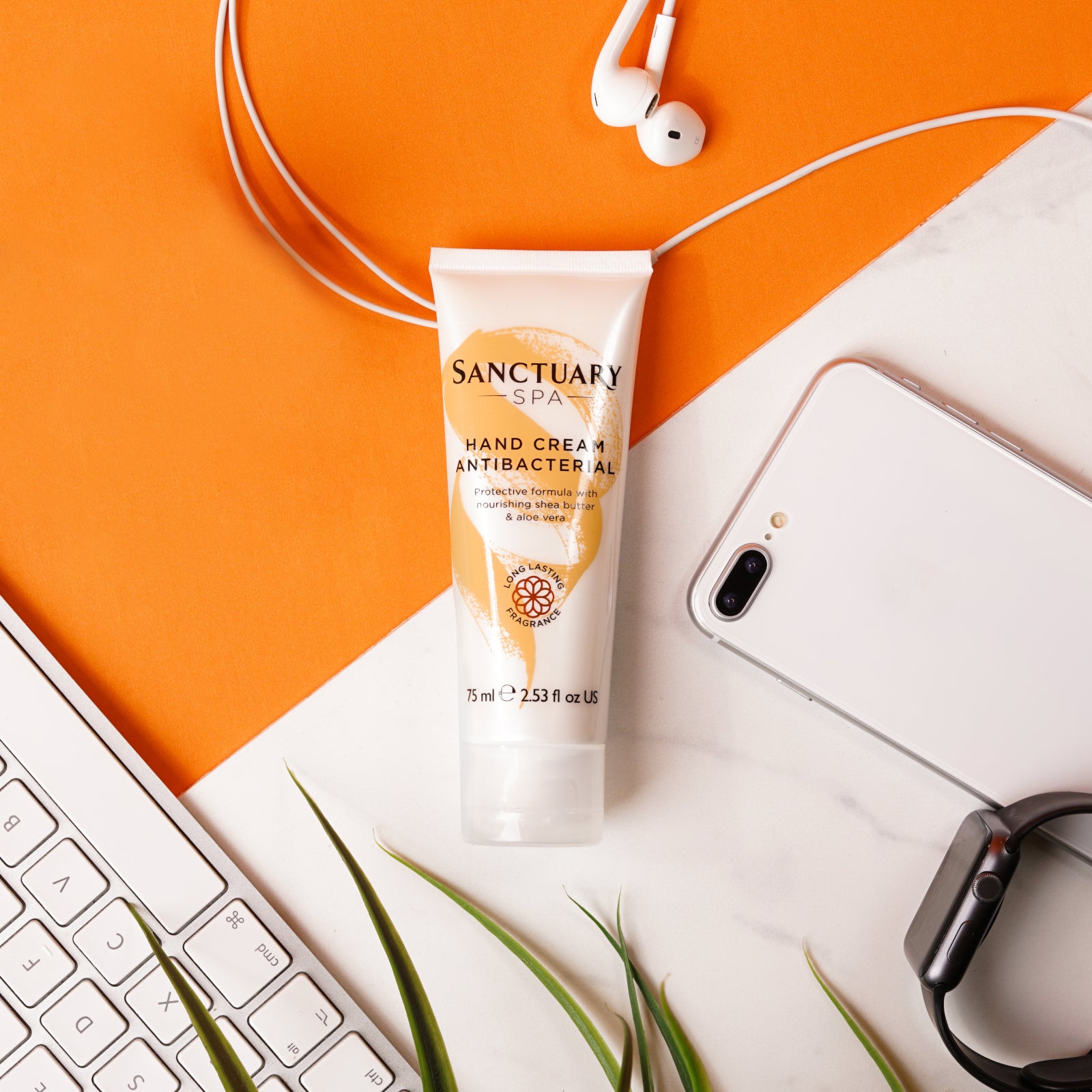 Sanctuary Spa Antibacterial Hand Cream 75ml | LOOKFANTASTIC