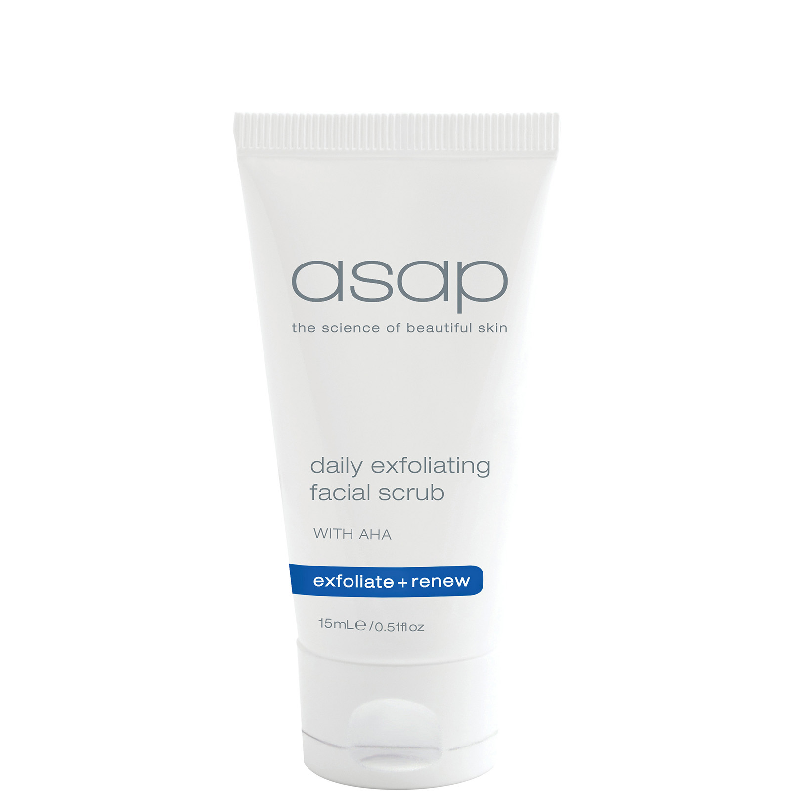 asap Daily Exfoliating Facial Scrub 15ml | LOOKFANTASTIC