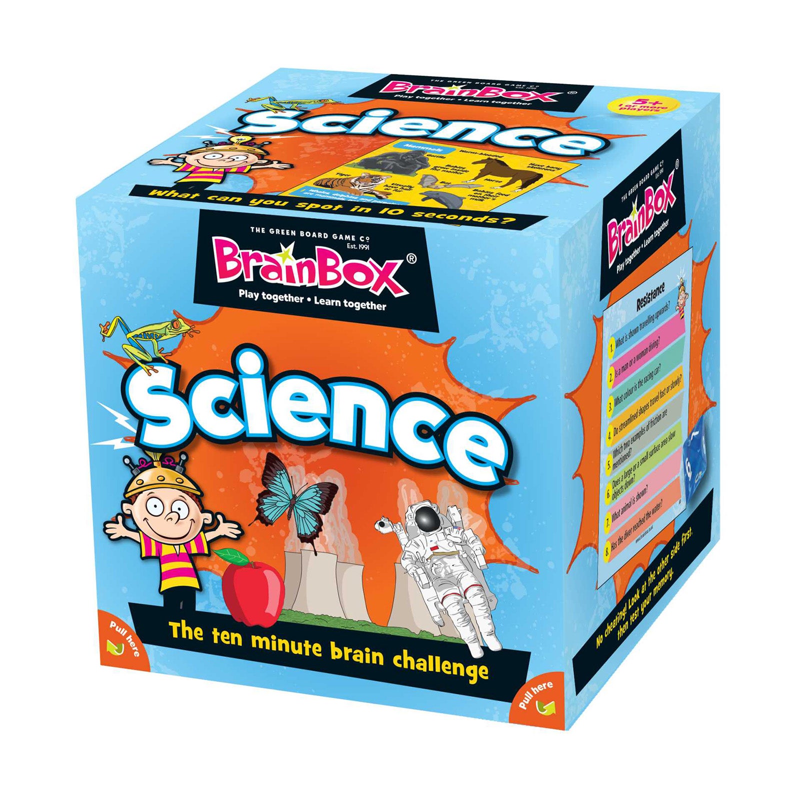 BrainBox Card Game - Science Edition Refresh (55 cards) | Zavvi UK