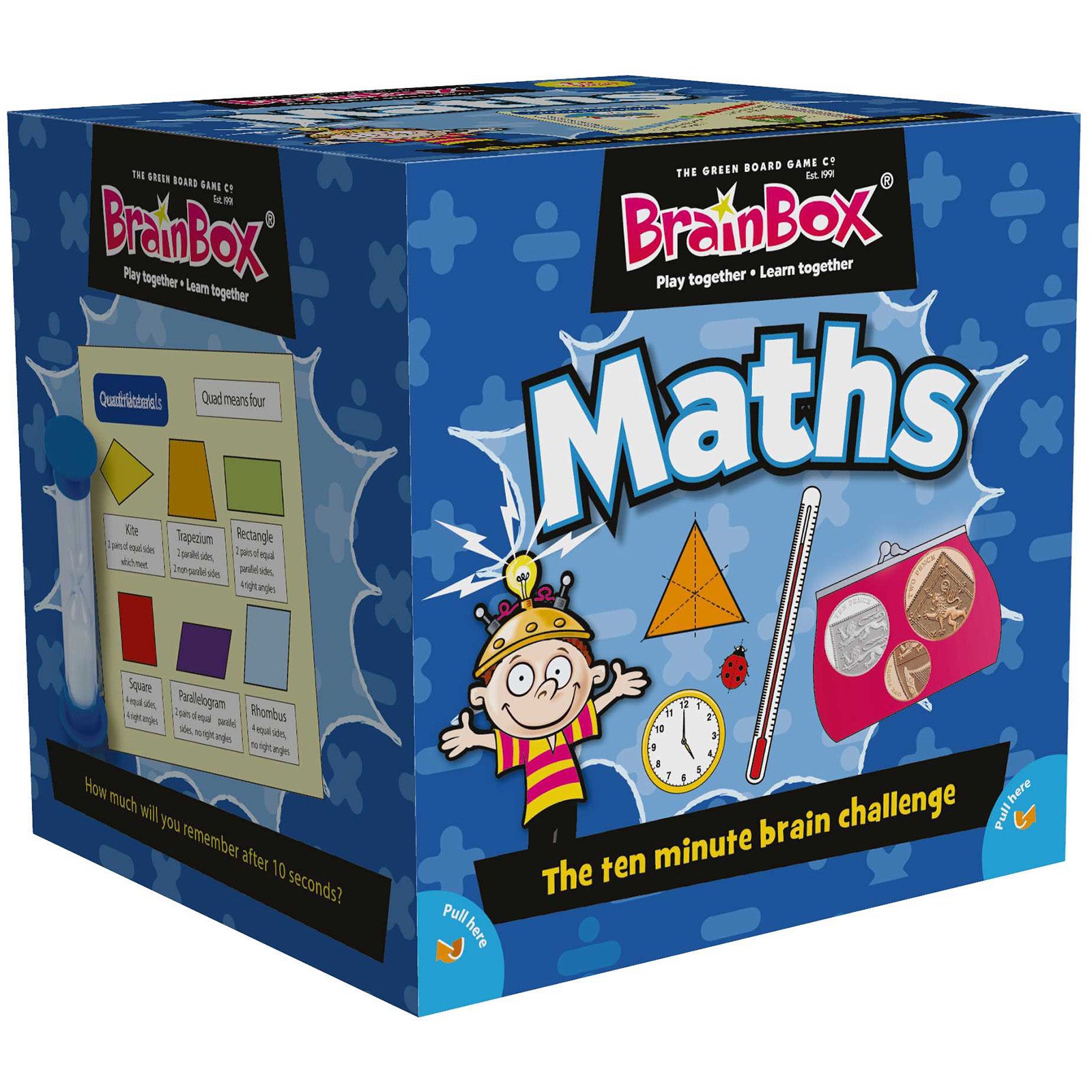 BrainBox Card Game - Maths Edition Refresh (55 cards) | Zavvi UK