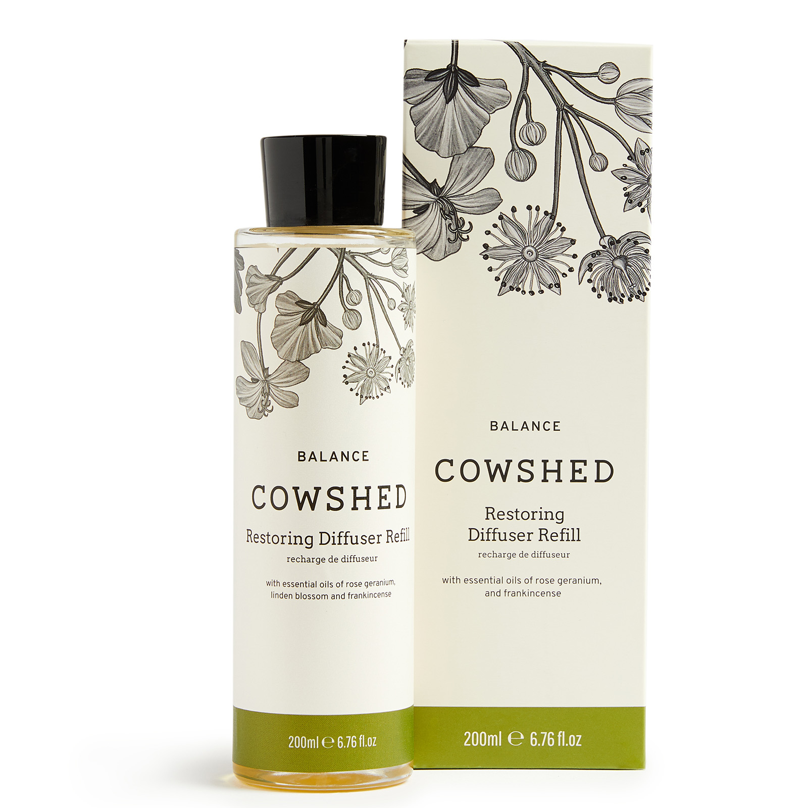 Cowshed Balance Diffuser Refill 200ml | Dermstore