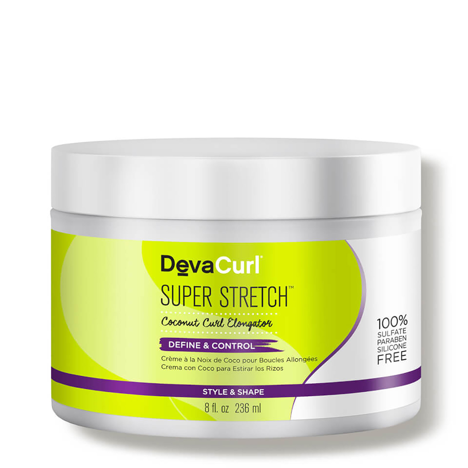 DevaCurl Super Stretch Coconut Curl Elongator (8 fl. oz.) | Dermstore