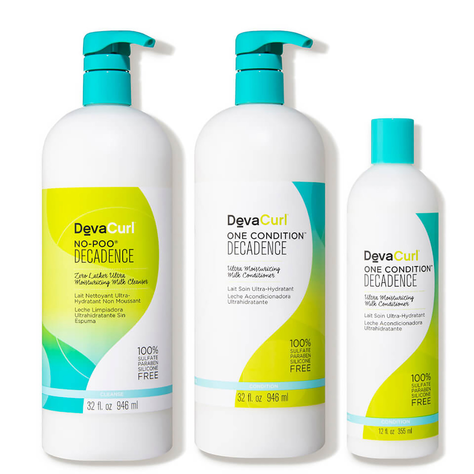 DevaCurl Super Curly Double Take Cleanser Extra Conditioner Kit (3 ...