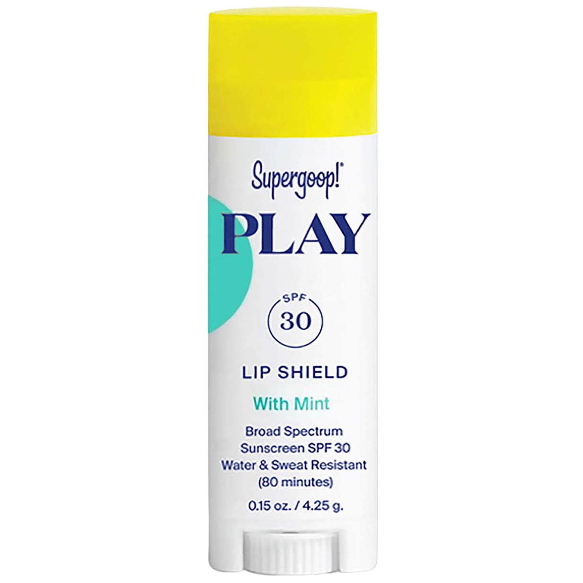 Supergoop!® PLAY Lip Shield SPF 30 Mint 0.5 oz. | Dermstore