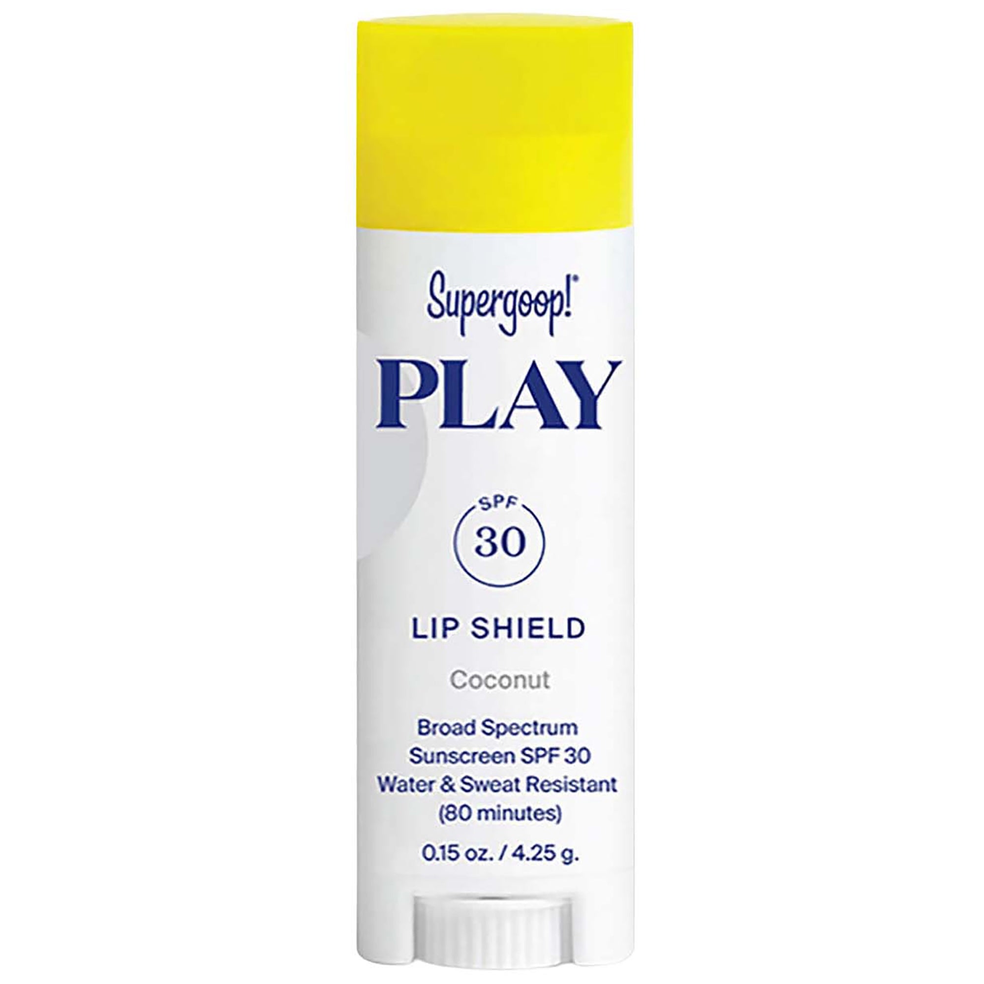 Supergoop!® PLAY Lip Shield SPF 30 Coconut 0.15 oz. | Dermstore