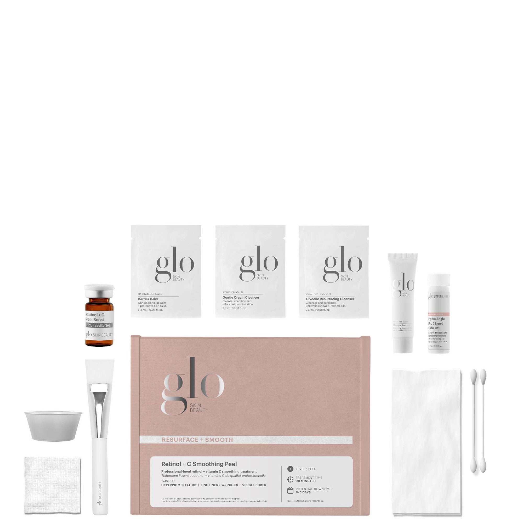 Glo Skin Beauty Retinol C Smoothing Peel 1 kit | LOOKFANTASTIC