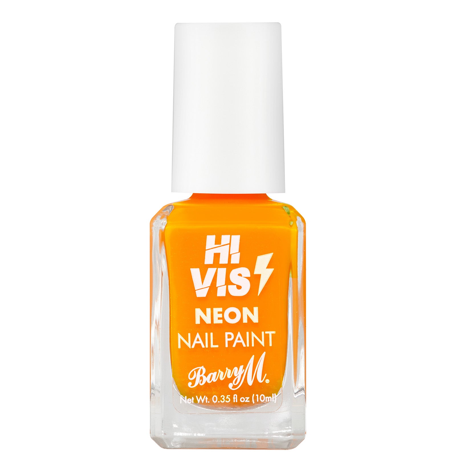 Barry M Cosmetics Hi Vis Nail Paint - Amber Warning 10ml | LOOKFANTASTIC