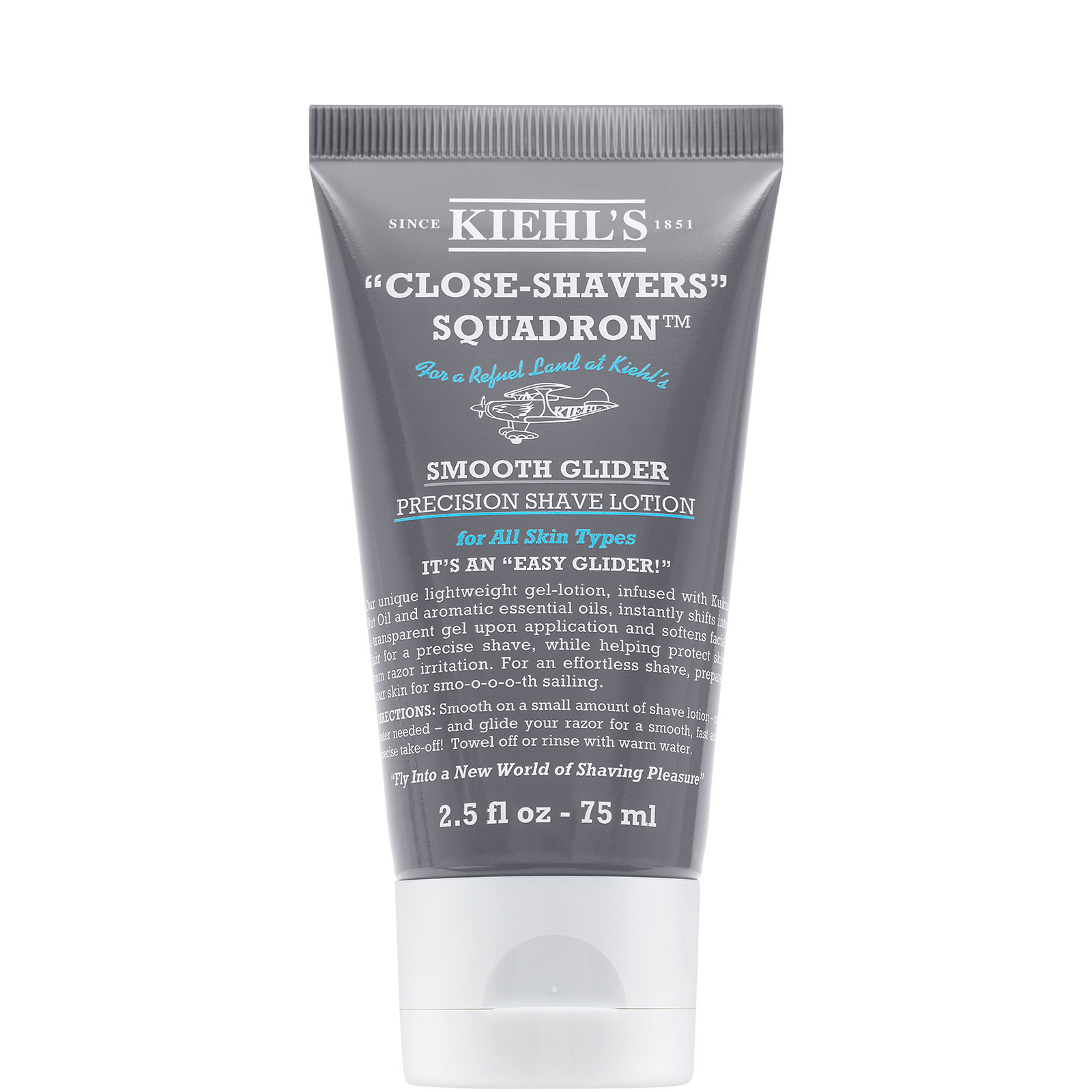 Kiehl's Smooth Glider Shave Cream - 75ml | LOOKFANTASTIC