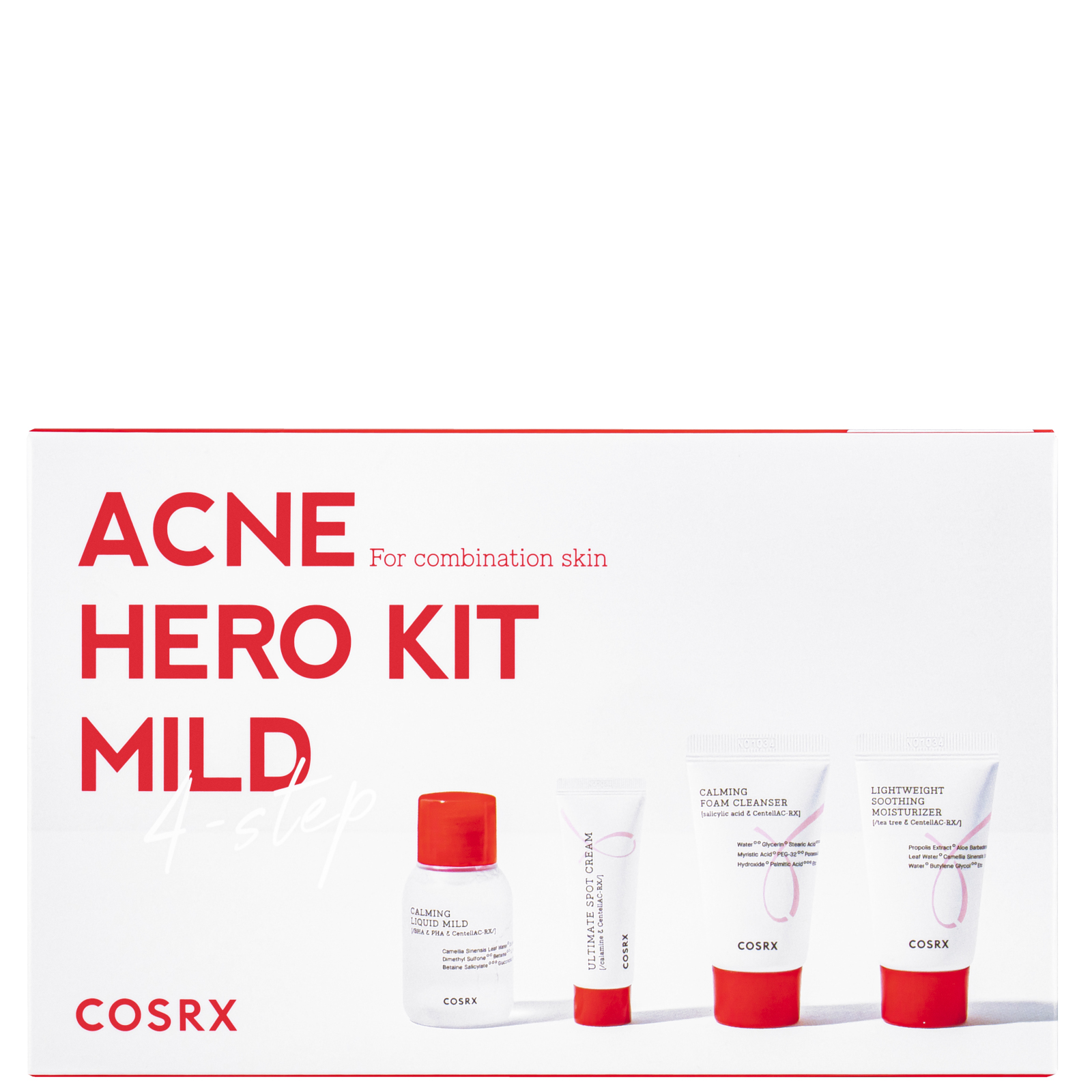COSRX Collection Acne Hero Trial Kit - Mild | LOOKFANTASTIC