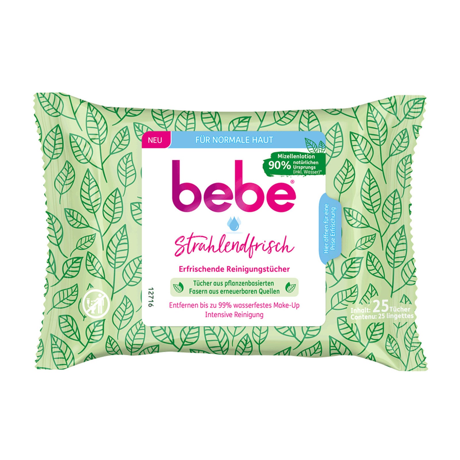 Bebe erfrischende Mizellen Abschminktücher | Glossybox