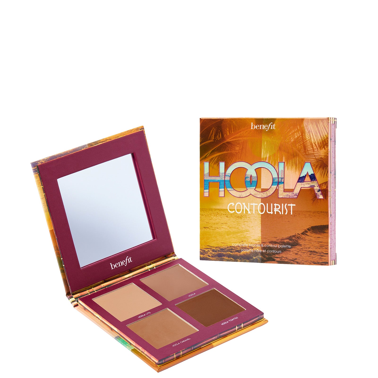 benefit Hoola Exclusive Contourist Matte Powder Bronzer Palette 8g ...