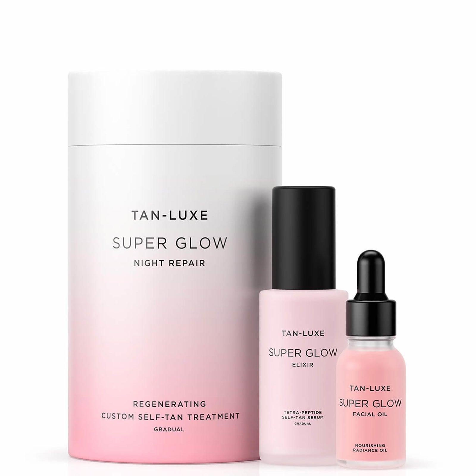 Tan-Luxe Super Glow Intensive Night Treatment Tanning Kit | LOOKFANTASTIC