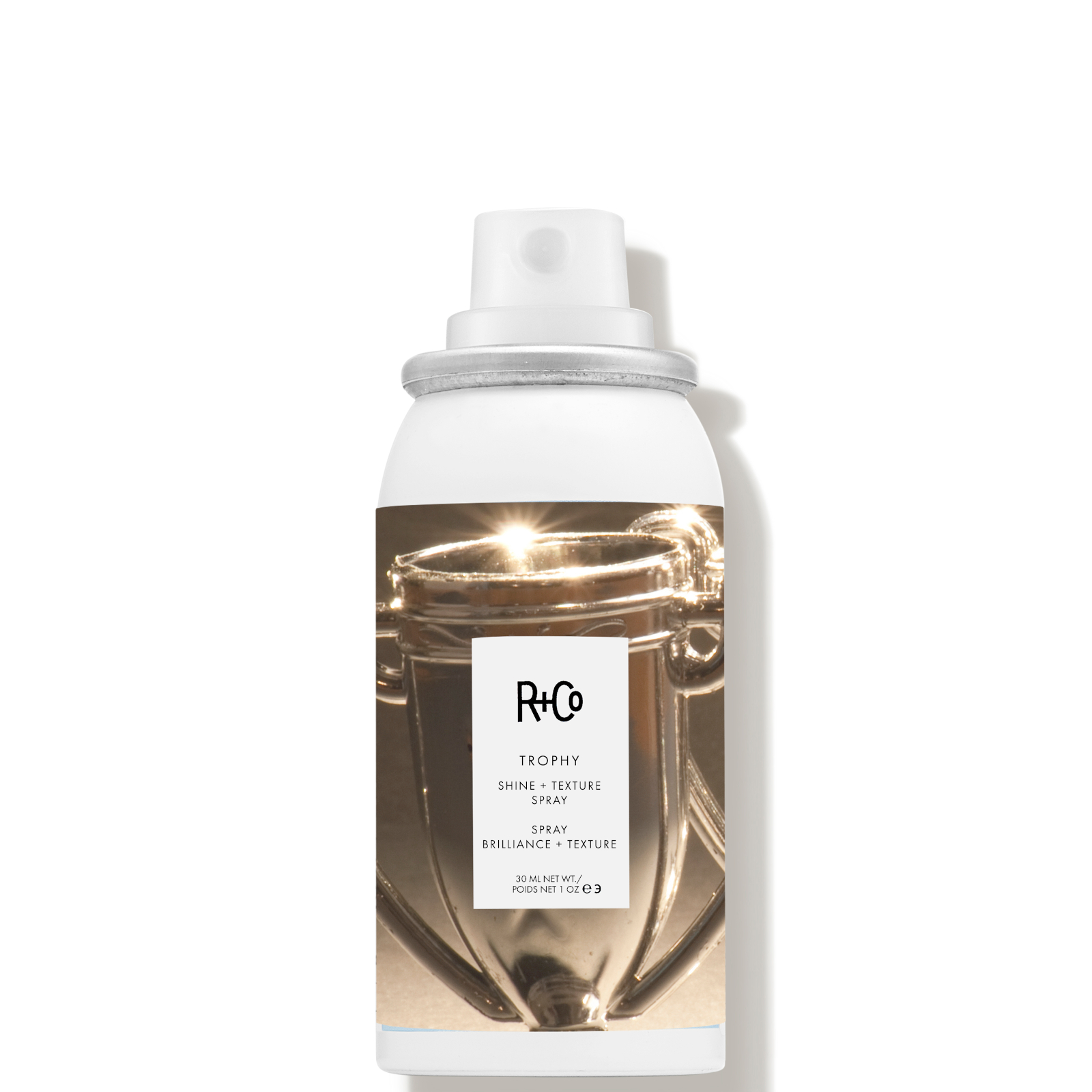 R+Co TROPHY Shine + Texture Spray 30ml - $5 Value | Dermstore